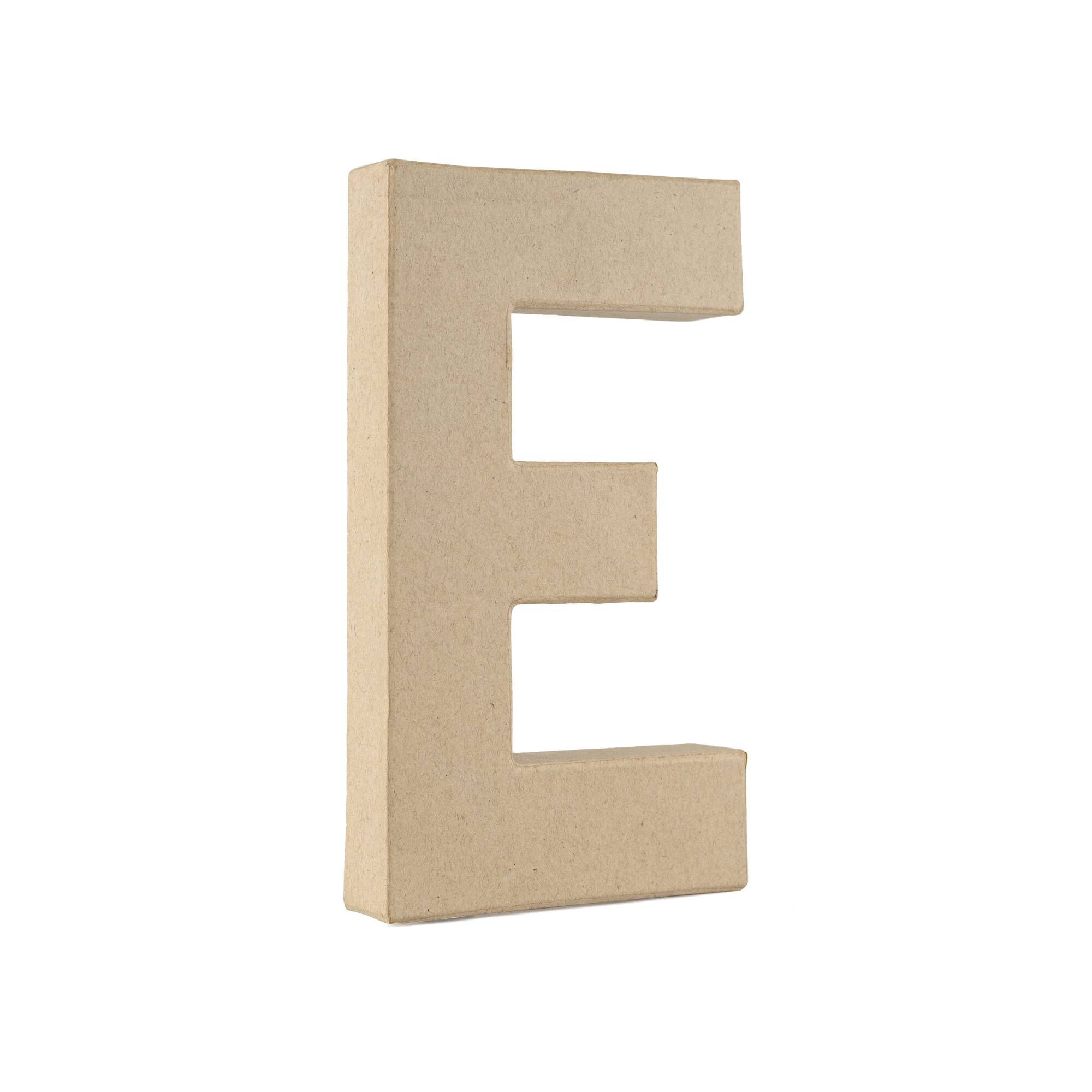Mache Letter E 20cm | Hobbycraft