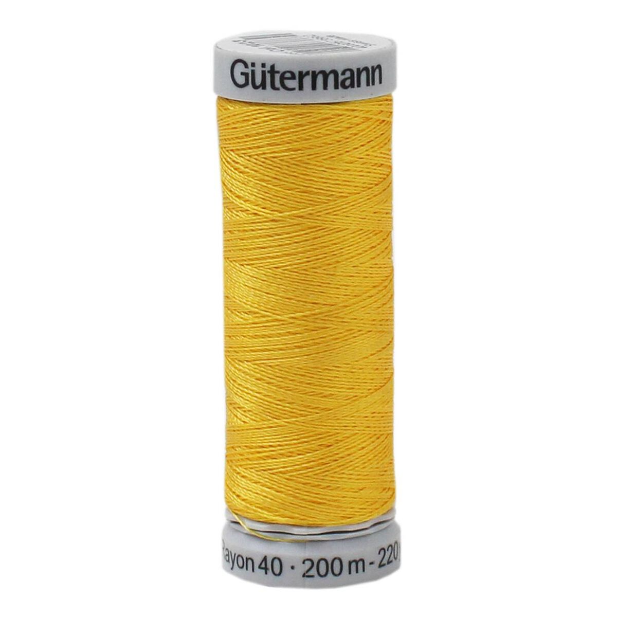 Gutermann Yellow Sulky Rayon 40 Weight Thread 200m (1023) | Hobbycraft