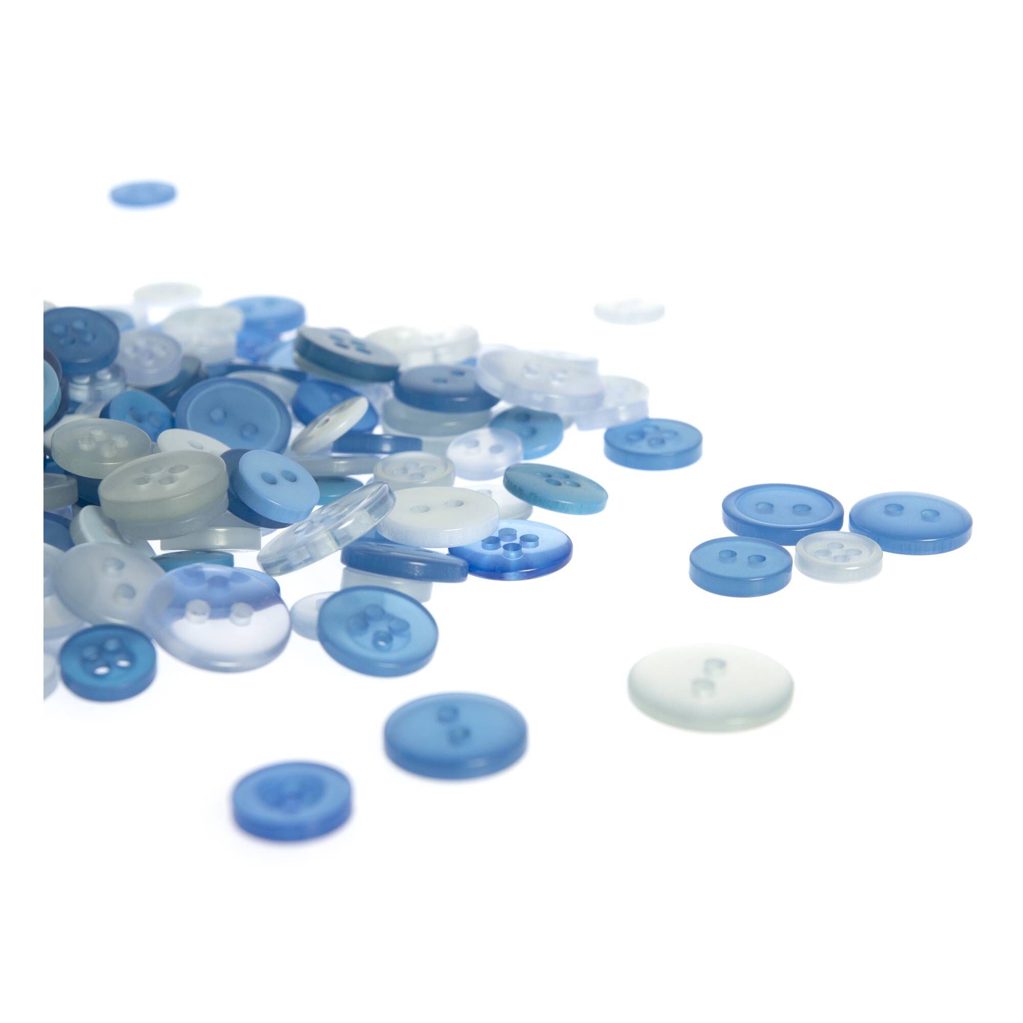 Blue Buttons Pack 50g | Hobbycraft