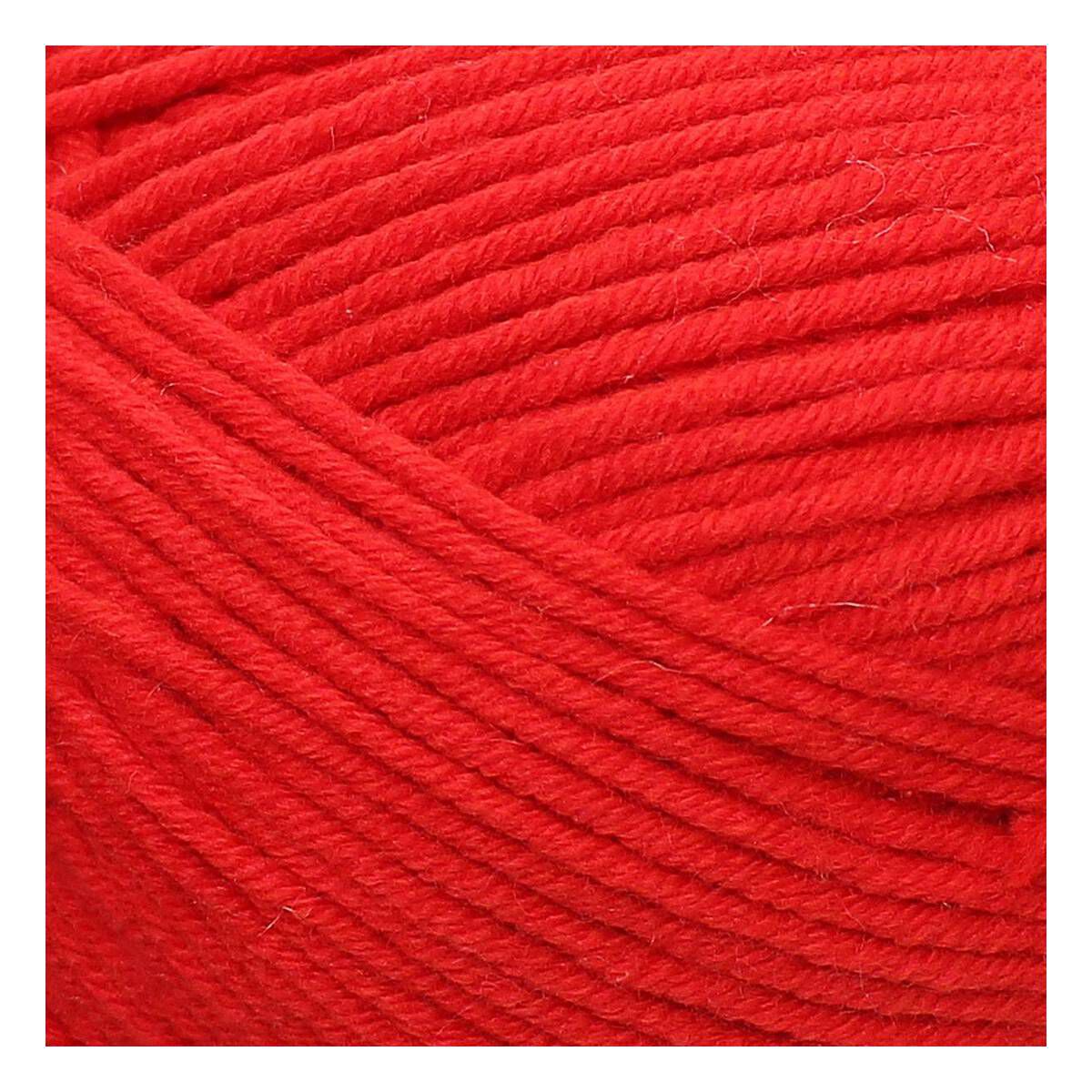 Knitcraft Red Cotton Blend Plain DK Yarn 100g | Hobbycraft