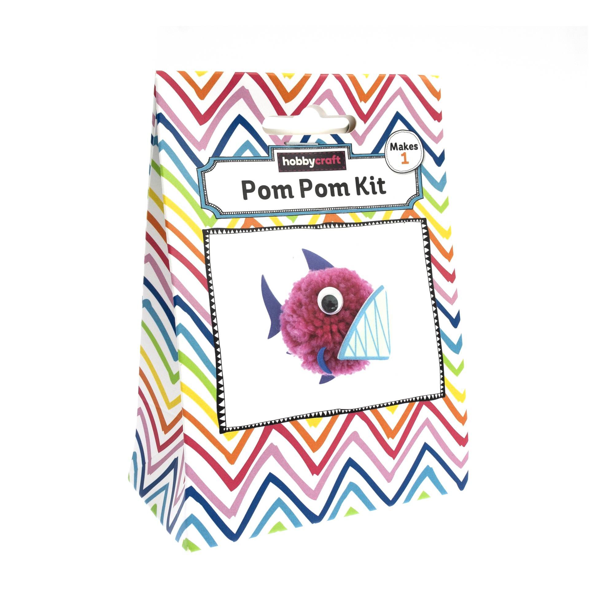 Piranha Pom Pom Kit | Hobbycraft