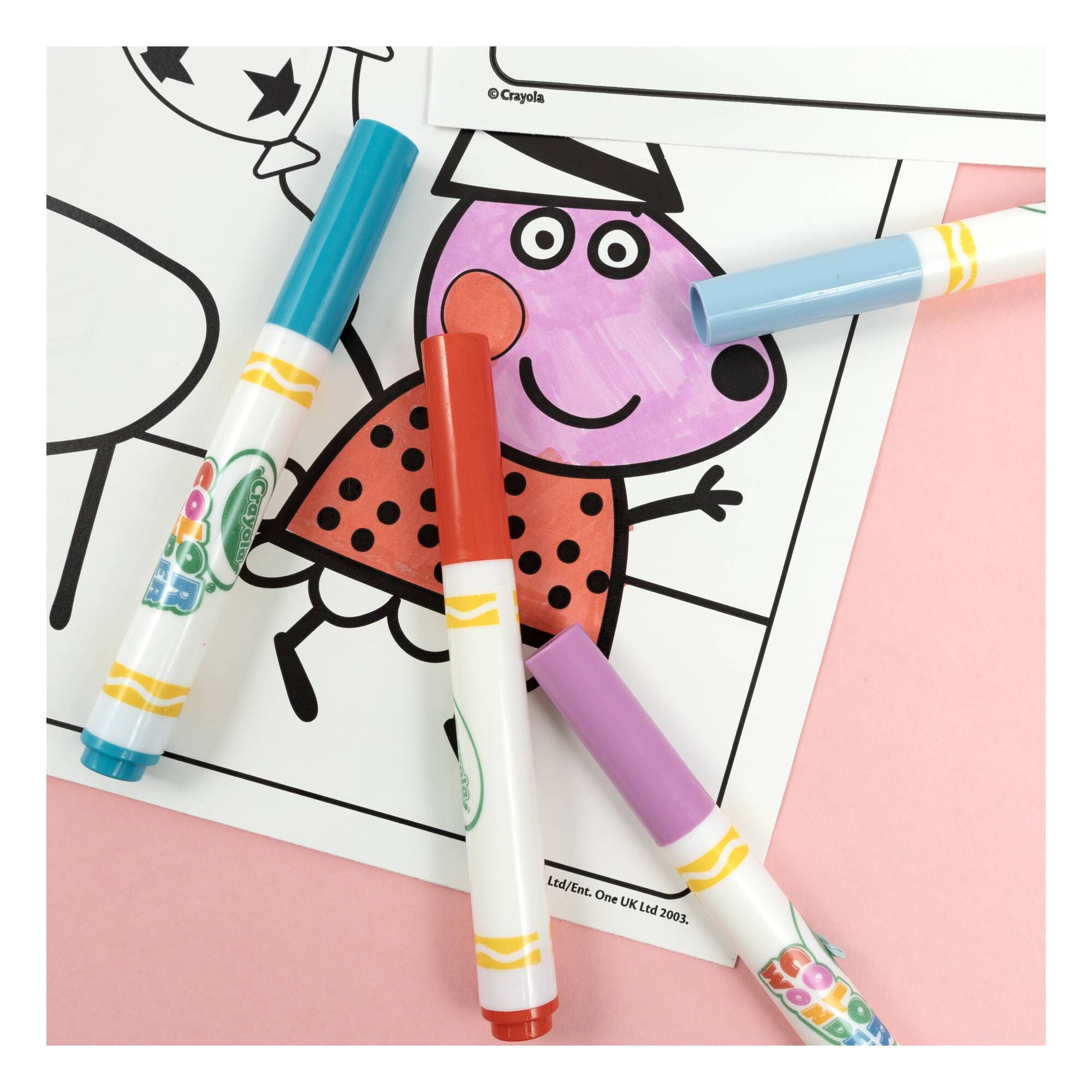 Peppa Pig Party Color Wonder Colouring Set | Hobbycraft