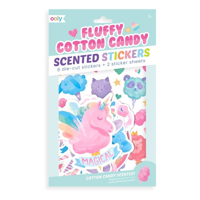 Cotton Candy Scented Stickers | Hobbycraft