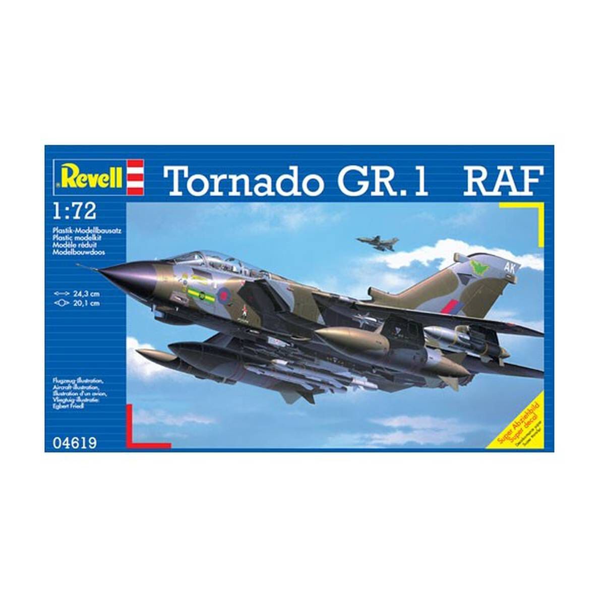 Revell Tornado GR.1 RAF Model Kit 1:72 | Hobbycraft