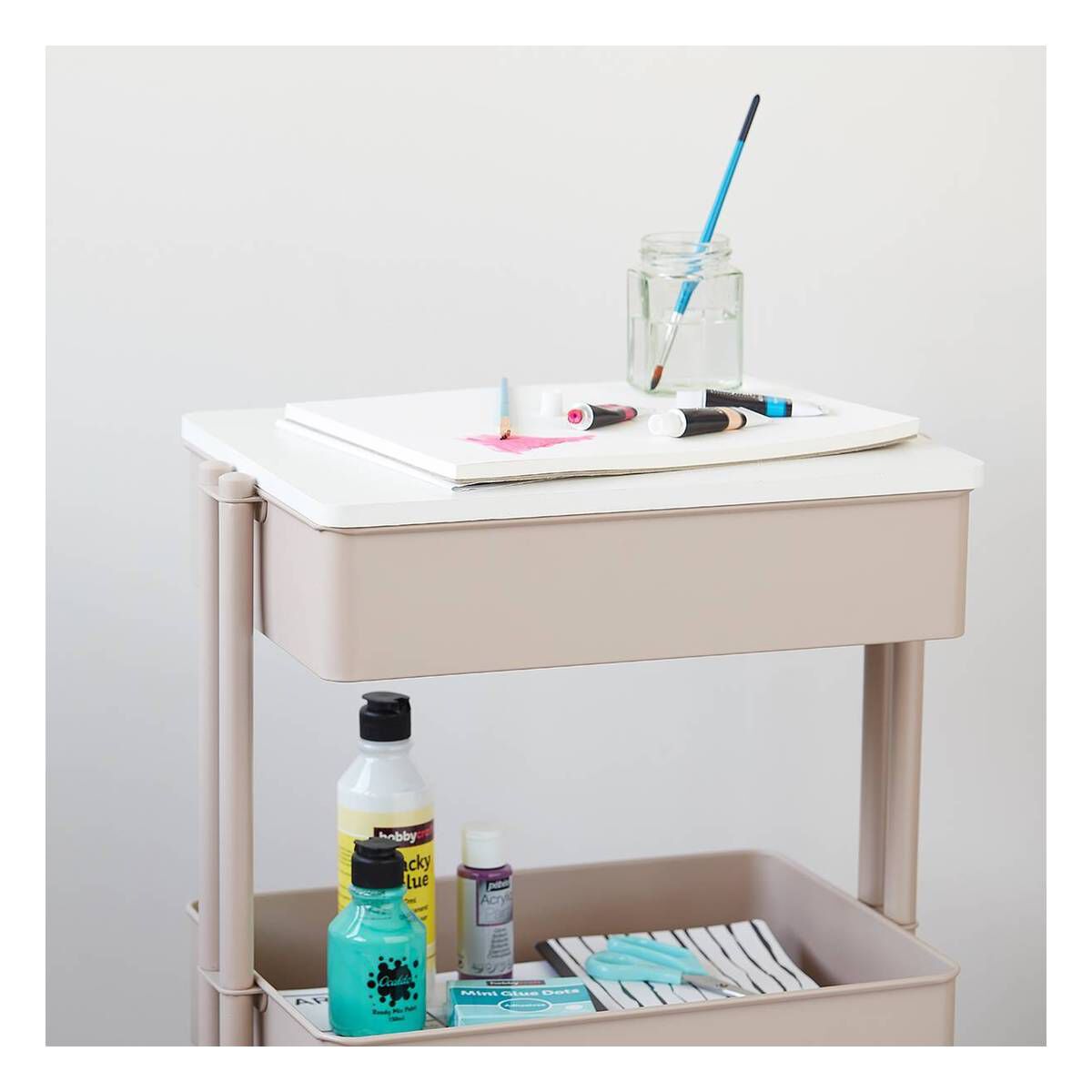 White Trolley Topper | Hobbycraft