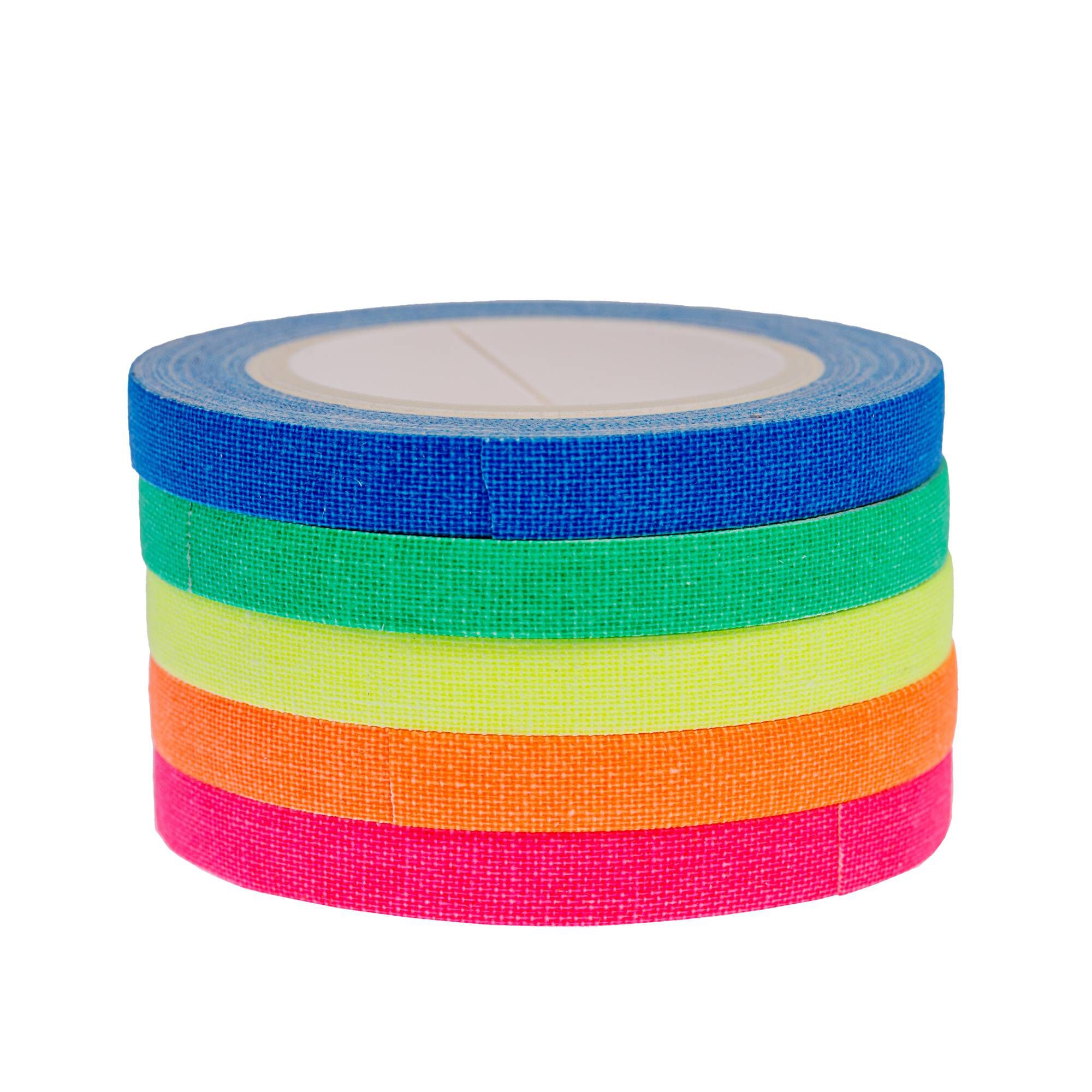 Fluorescent Tape 6mm x 5m 5 Pack | Hobbycraft
