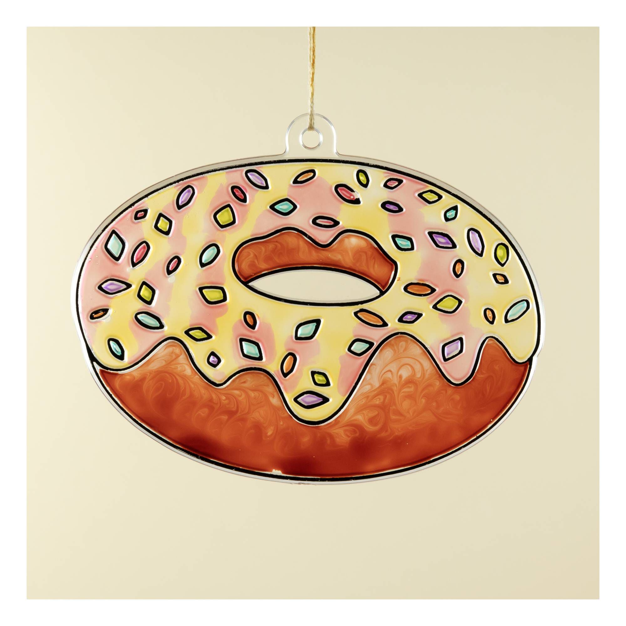 Doughnut Plastic Suncatcher | Hobbycraft