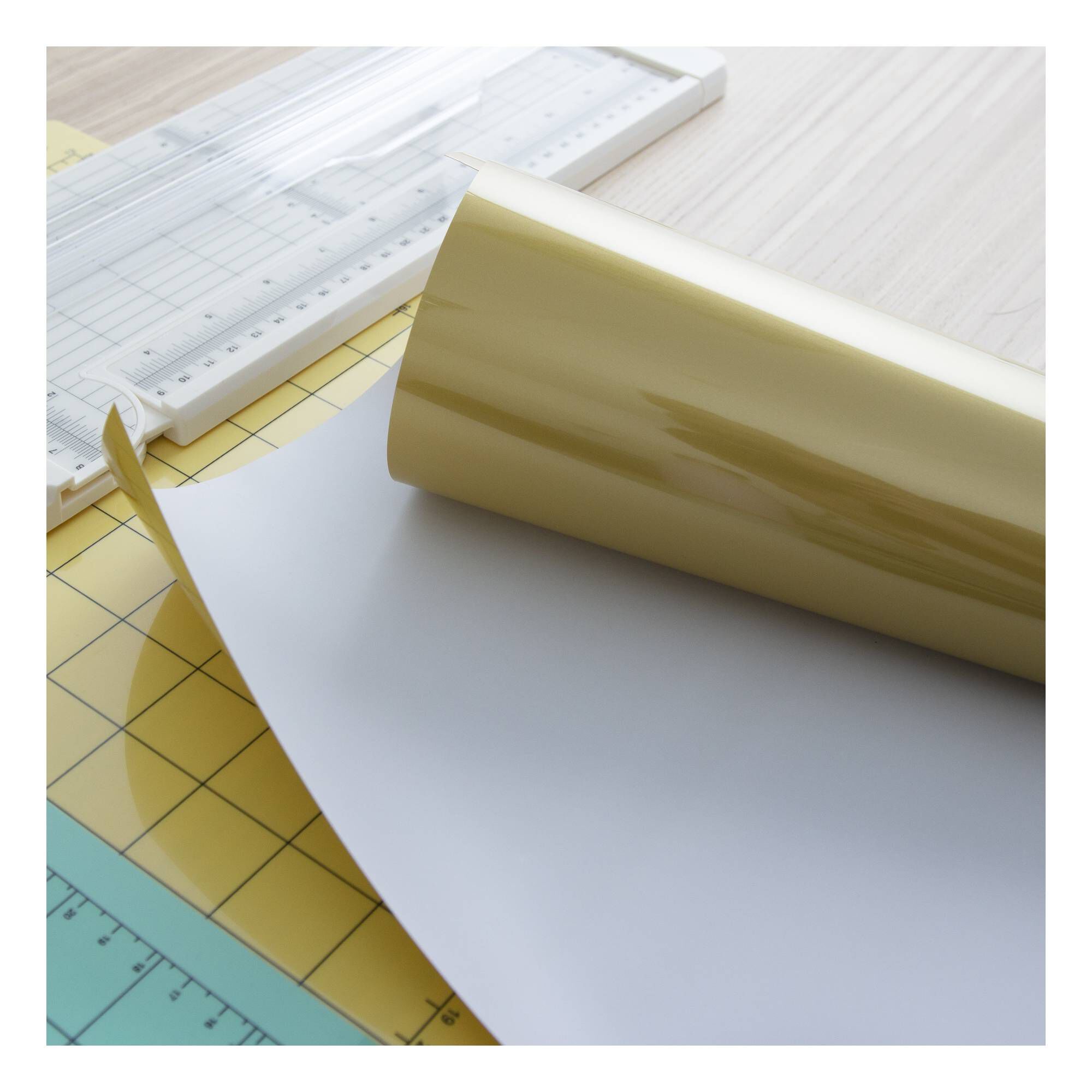 Gold PU Iron-On Vinyl 12 x 24 Inches | Hobbycraft