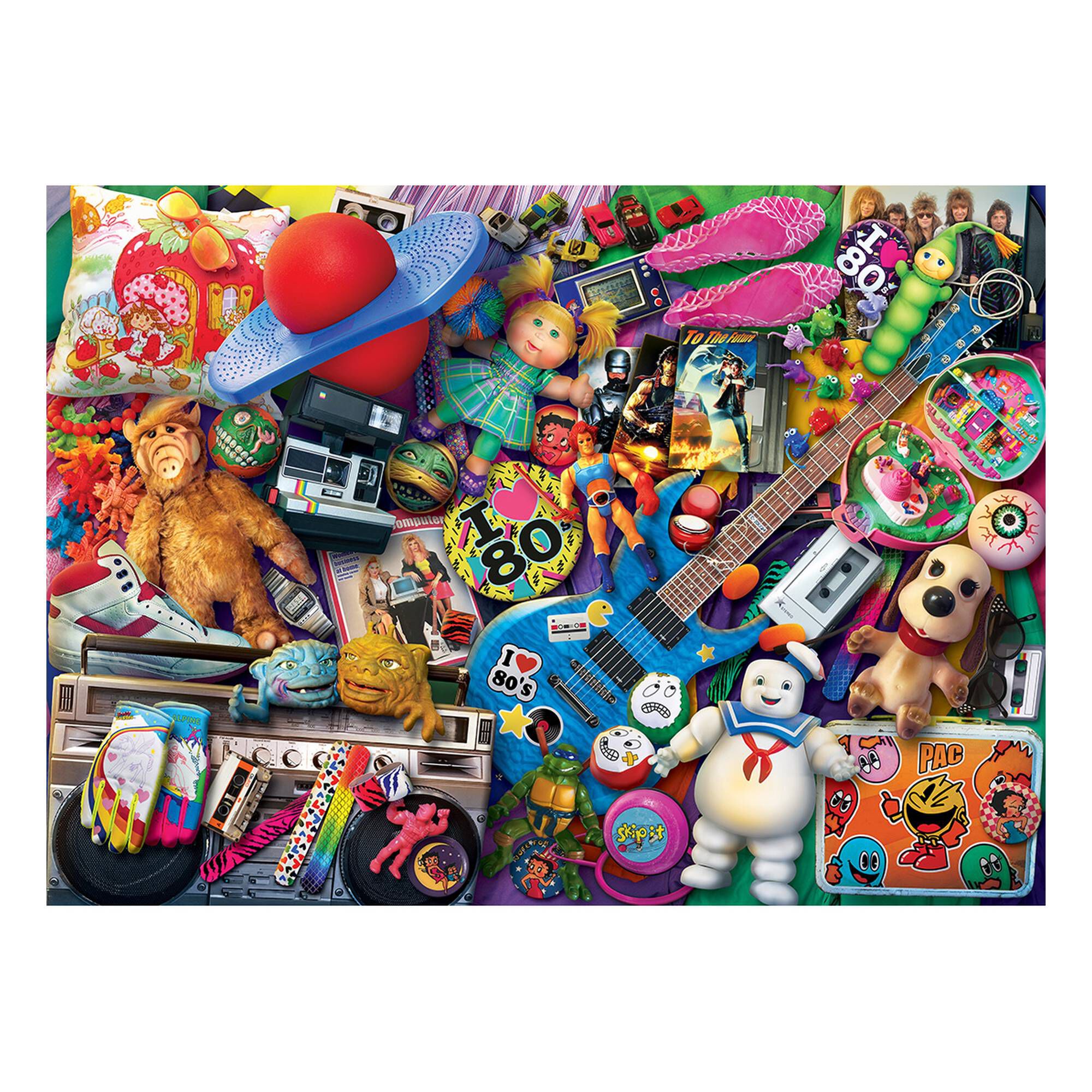 Gibsons We Love the 80s Jigsaw Puzzle 1000 Pieces | Hobbycraft