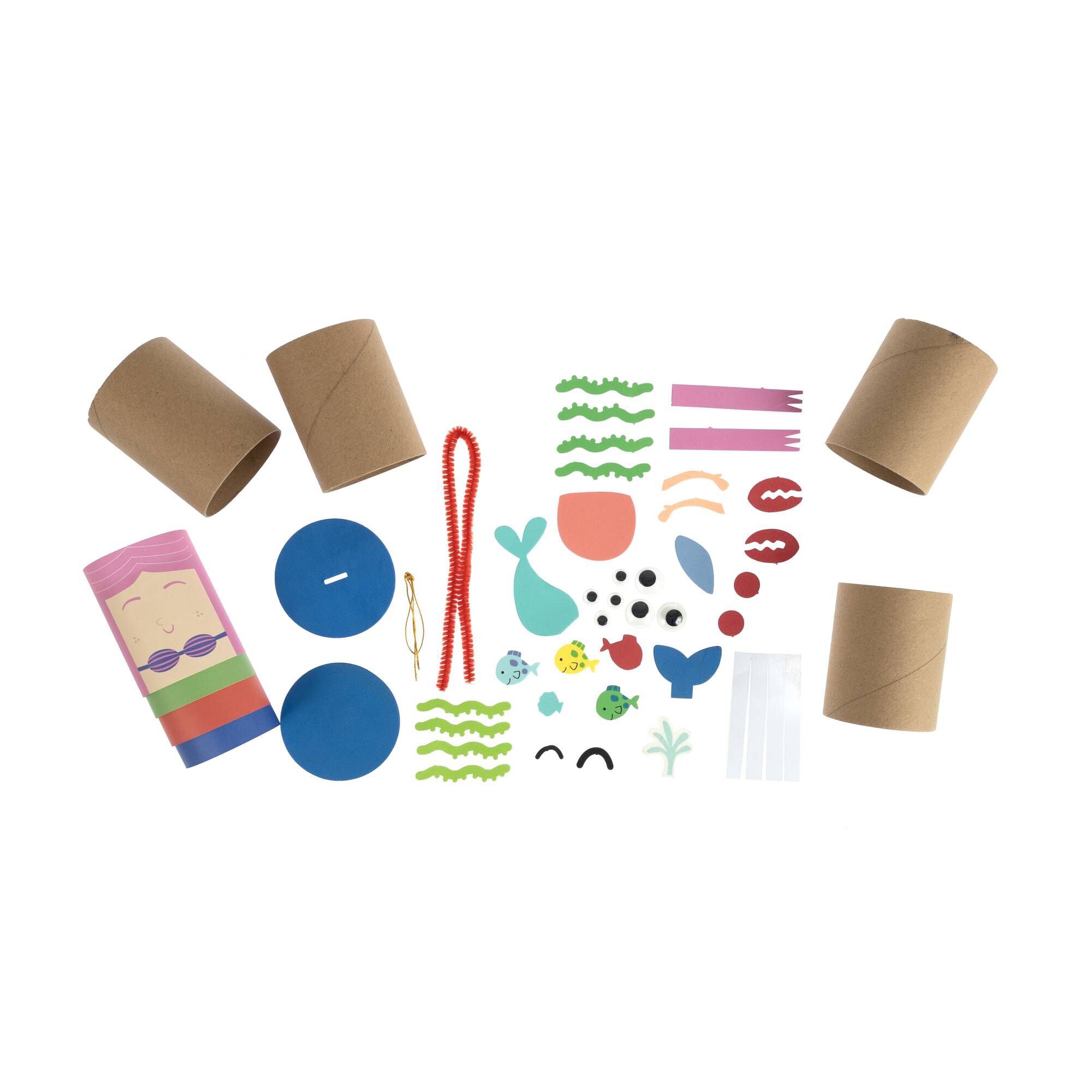 Make Your Own Tube Sea Critters 4 Pack | Hobbycraft