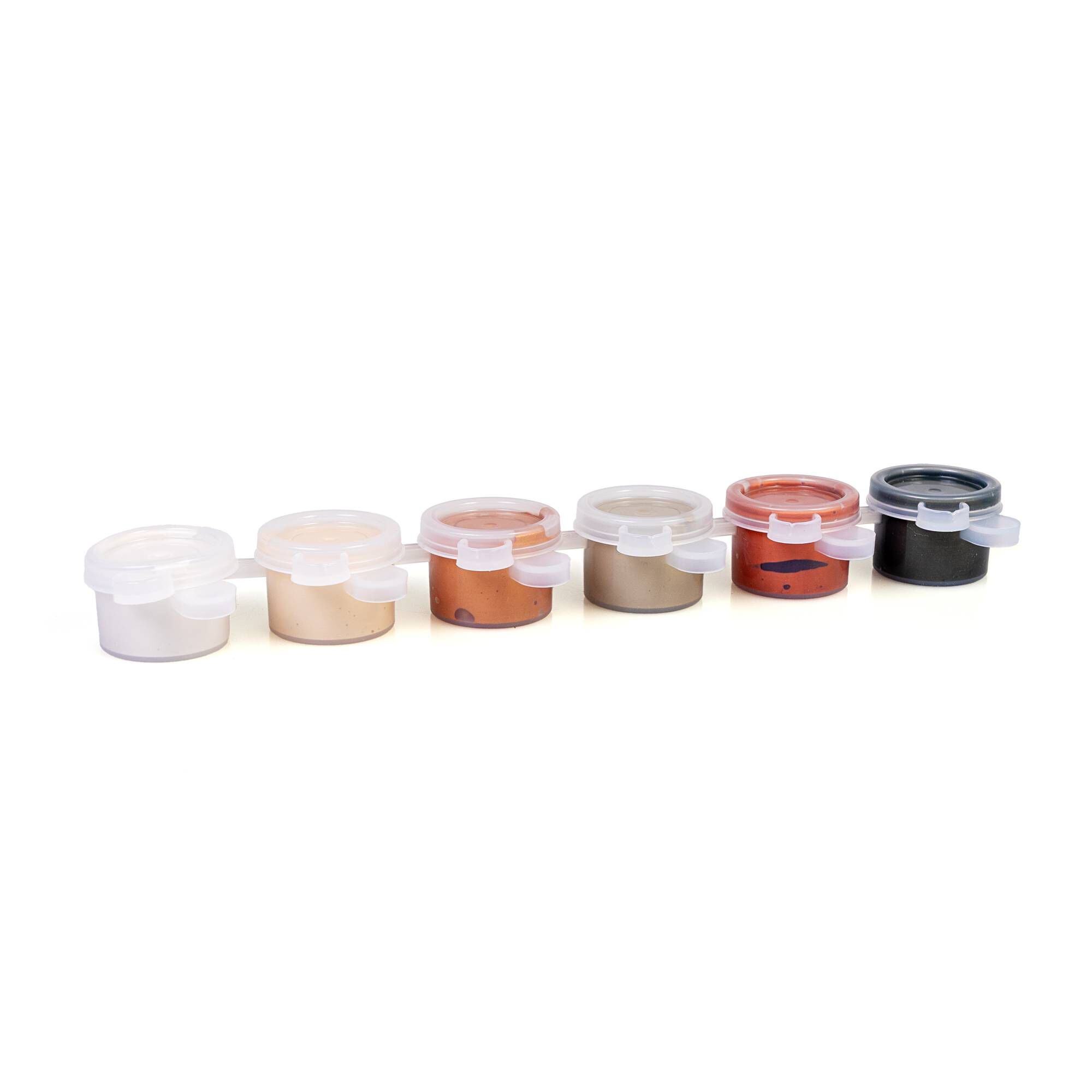 Bronze Metallic Acrylic Craft Paints 5ml 6 Pack | Hobbycraft