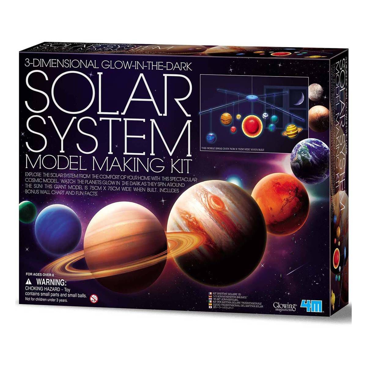 Glow-in-the-Dark Solar System Model Making Kit | Hobbycraft