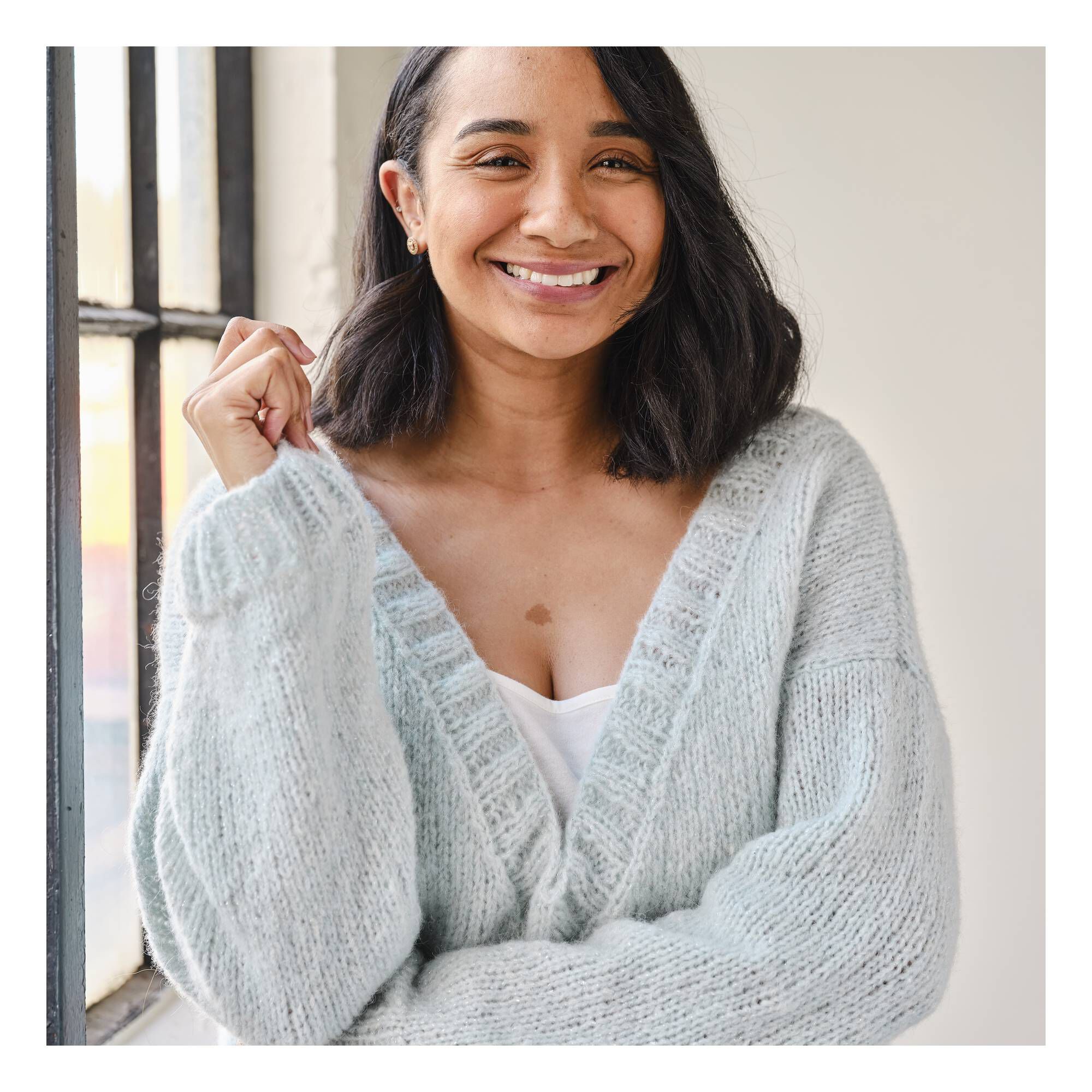 Knitcraft Oversized Jumper Cardigan Digital Pattern 0352 | Hobbycraft