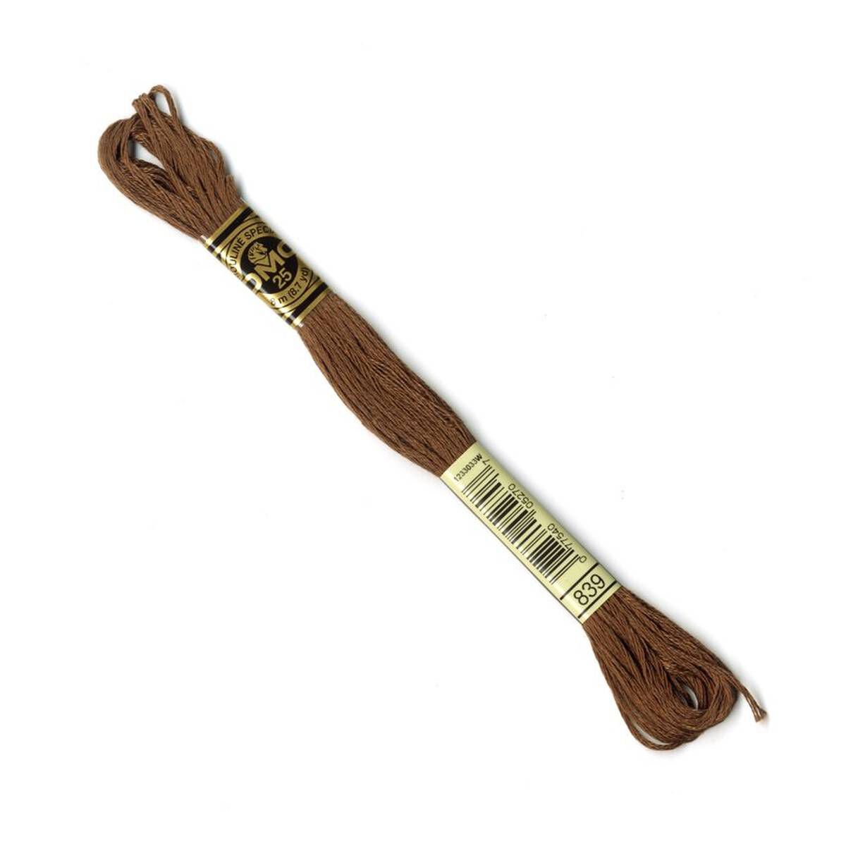 DMC Brown Mouline Special 25 Cotton Thread 8m (839) | Hobbycraft