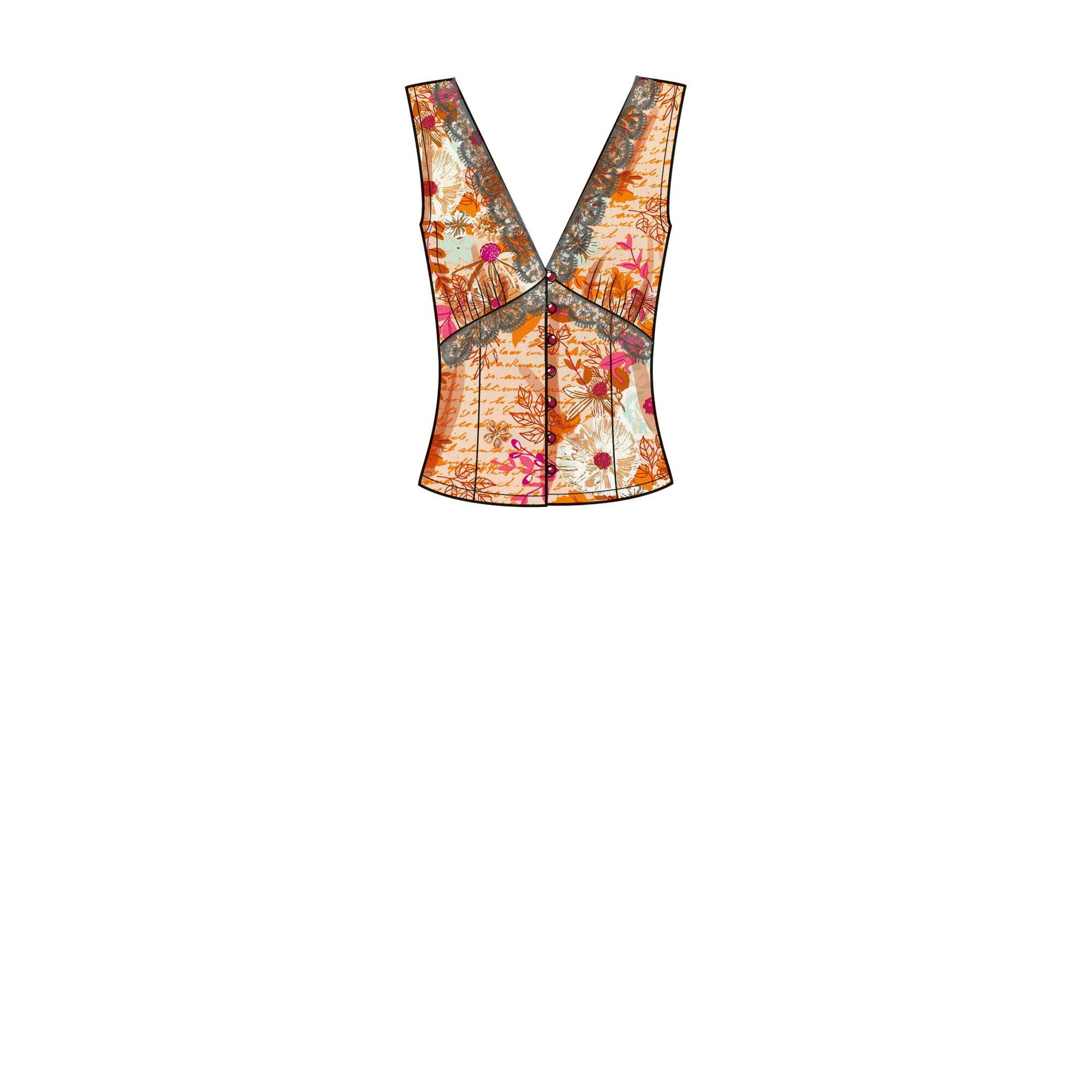 Simplicity Women’s Blouse Sewing Pattern S9606 (16-24) | Hobbycraft