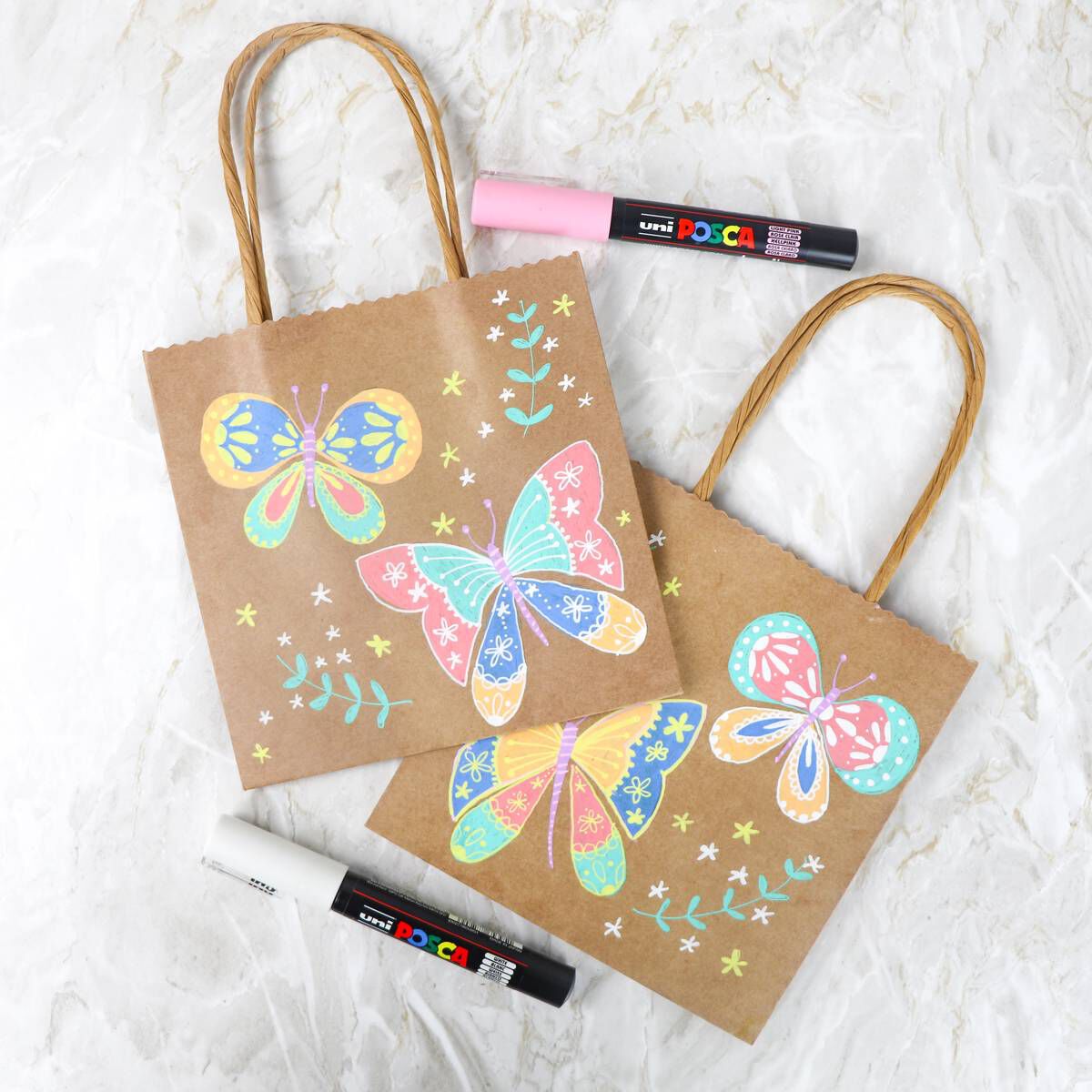 Uni-ball Pastel Posca PC-1MR Marker Pens 8 Pack | Hobbycraft