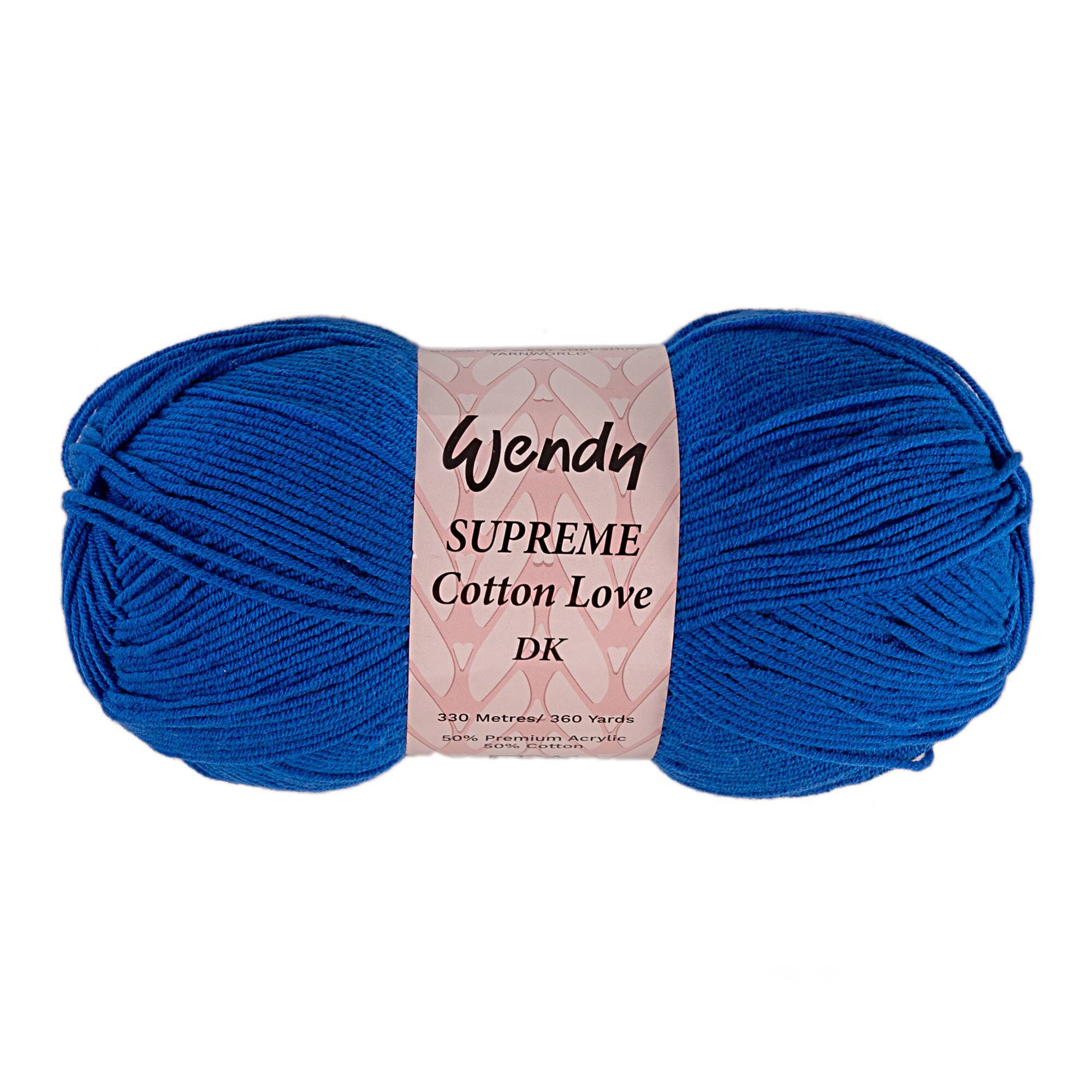 Wendy Royal Supreme Cotton Love DK Yarn 100g | Hobbycraft