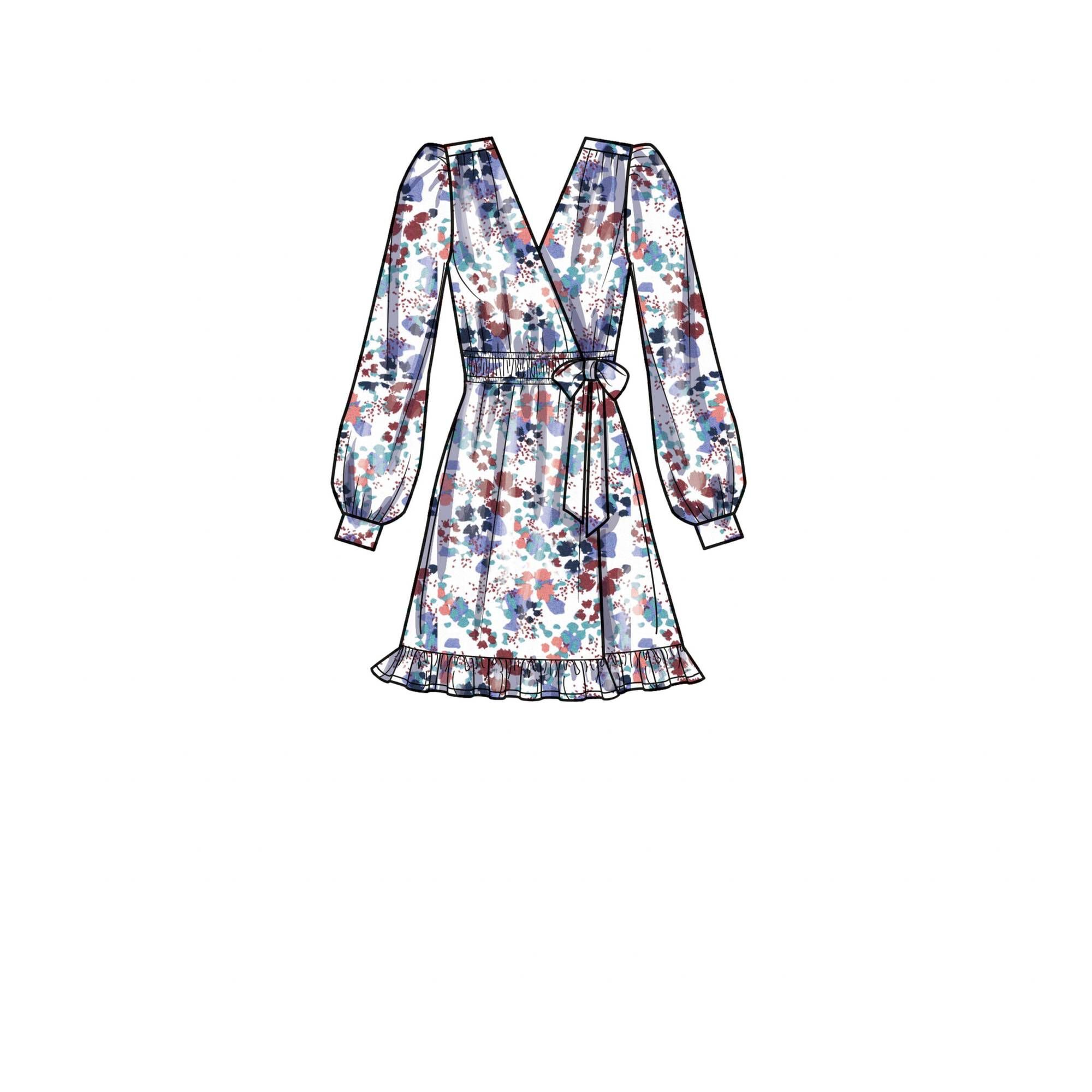 Simplicity Wrap Dresses Sewing Pattern S9639 (6-14) | Hobbycraft