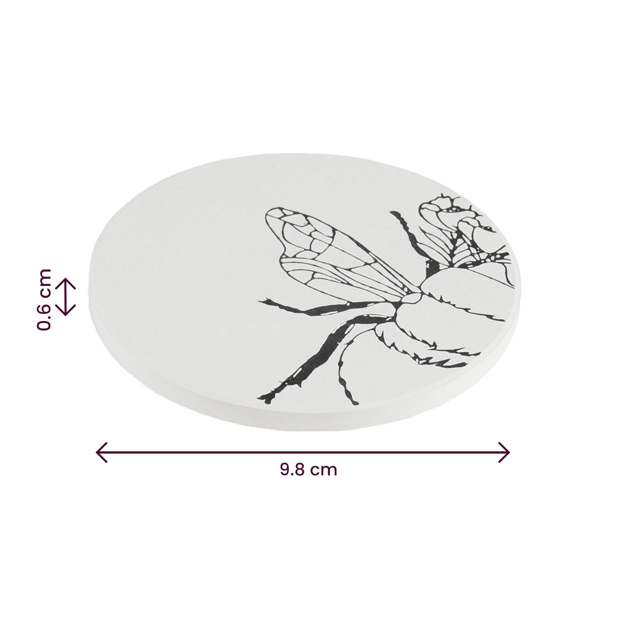 Artisan Paint Your Own Bee Coaster Set 4 Pack | Hobbycraft