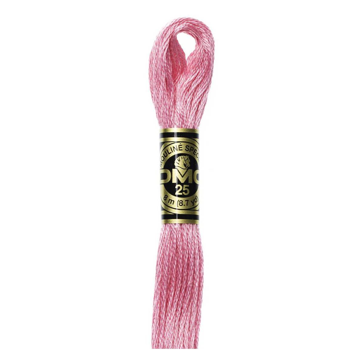 DMC Pink Mouline Special 25 Cotton Thread 8m (3806) | Hobbycraft
