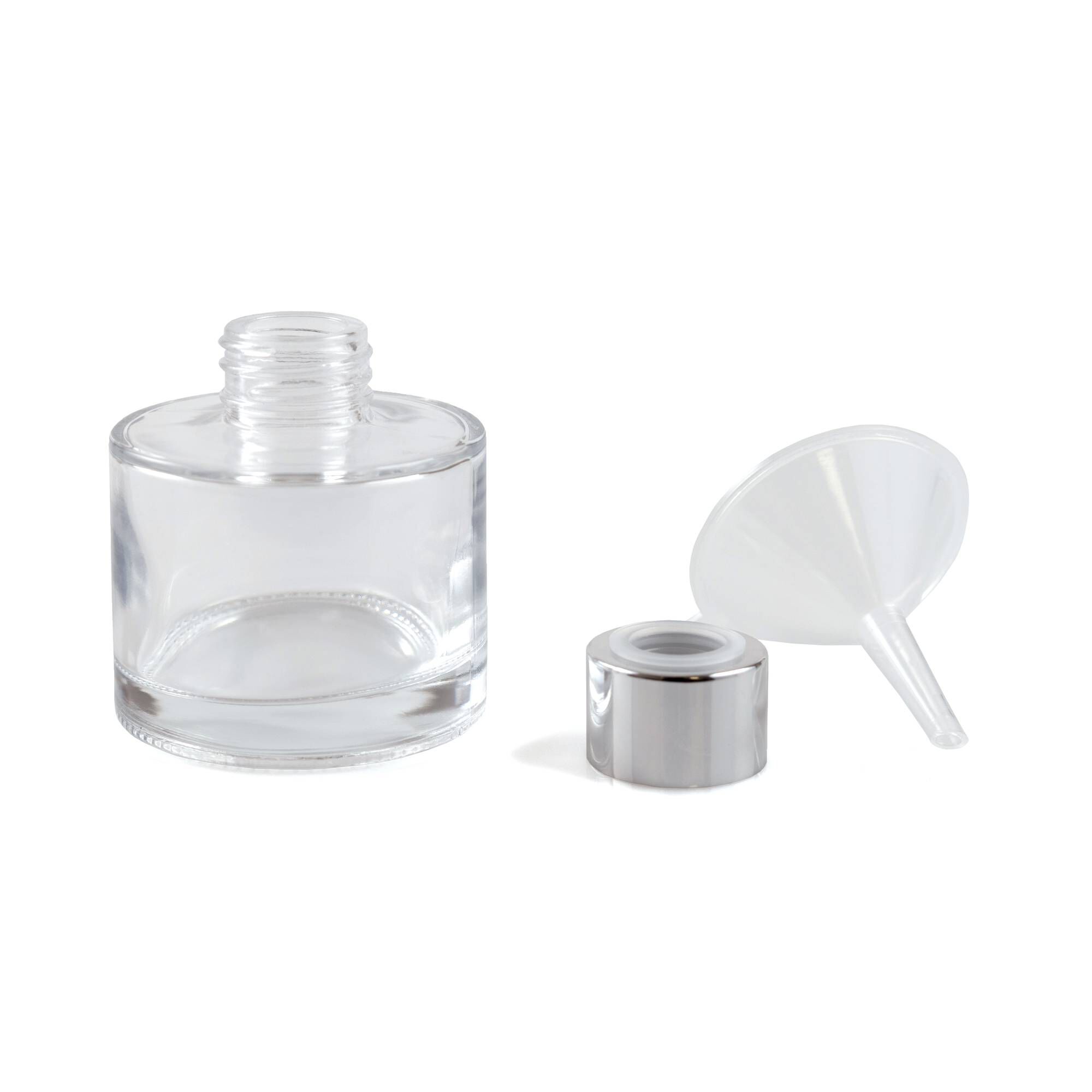 Clear Round Diffuser Glass Jar 7.5cm | Hobbycraft