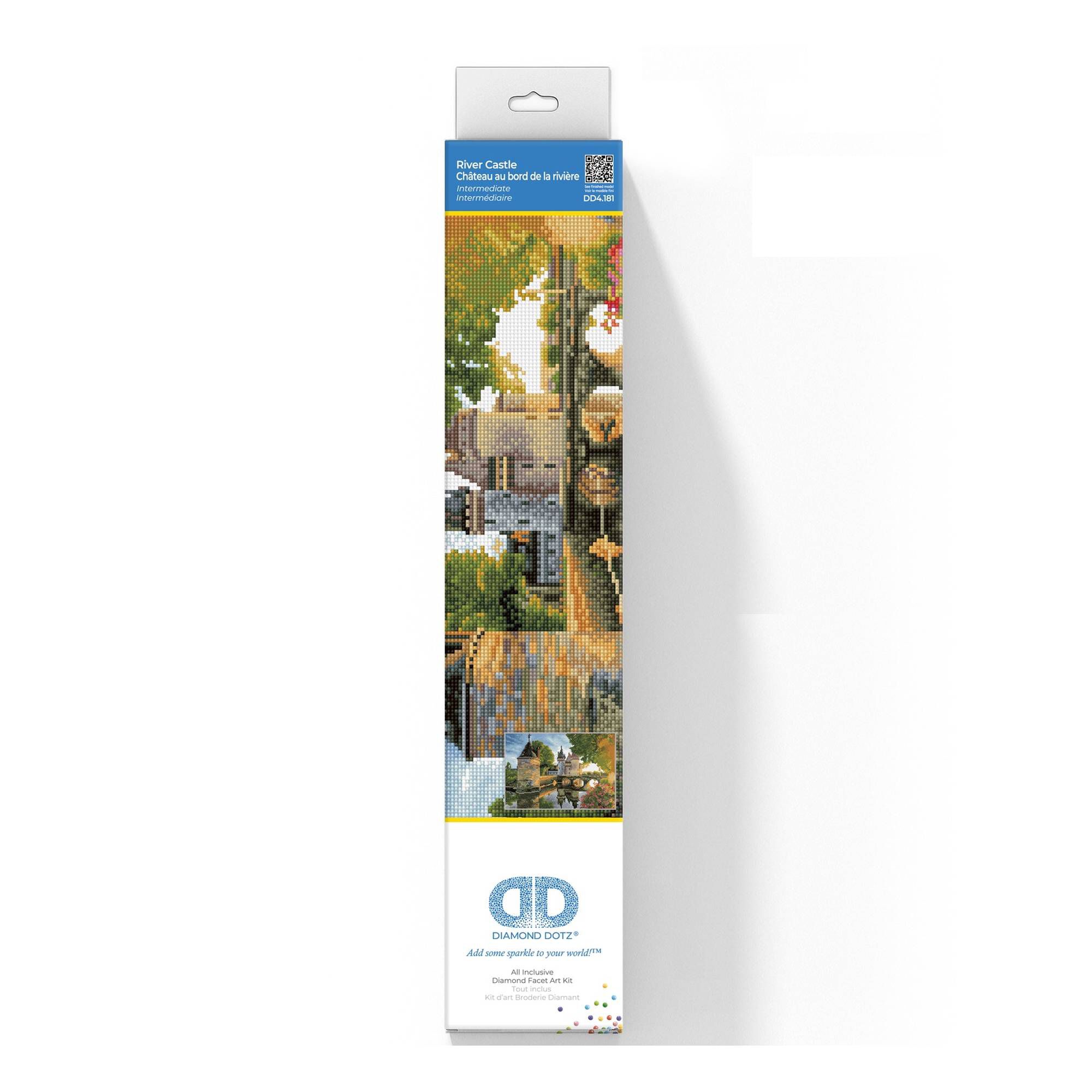 Diamond Dotz River Castle Kit 47cm x 32cm | Hobbycraft