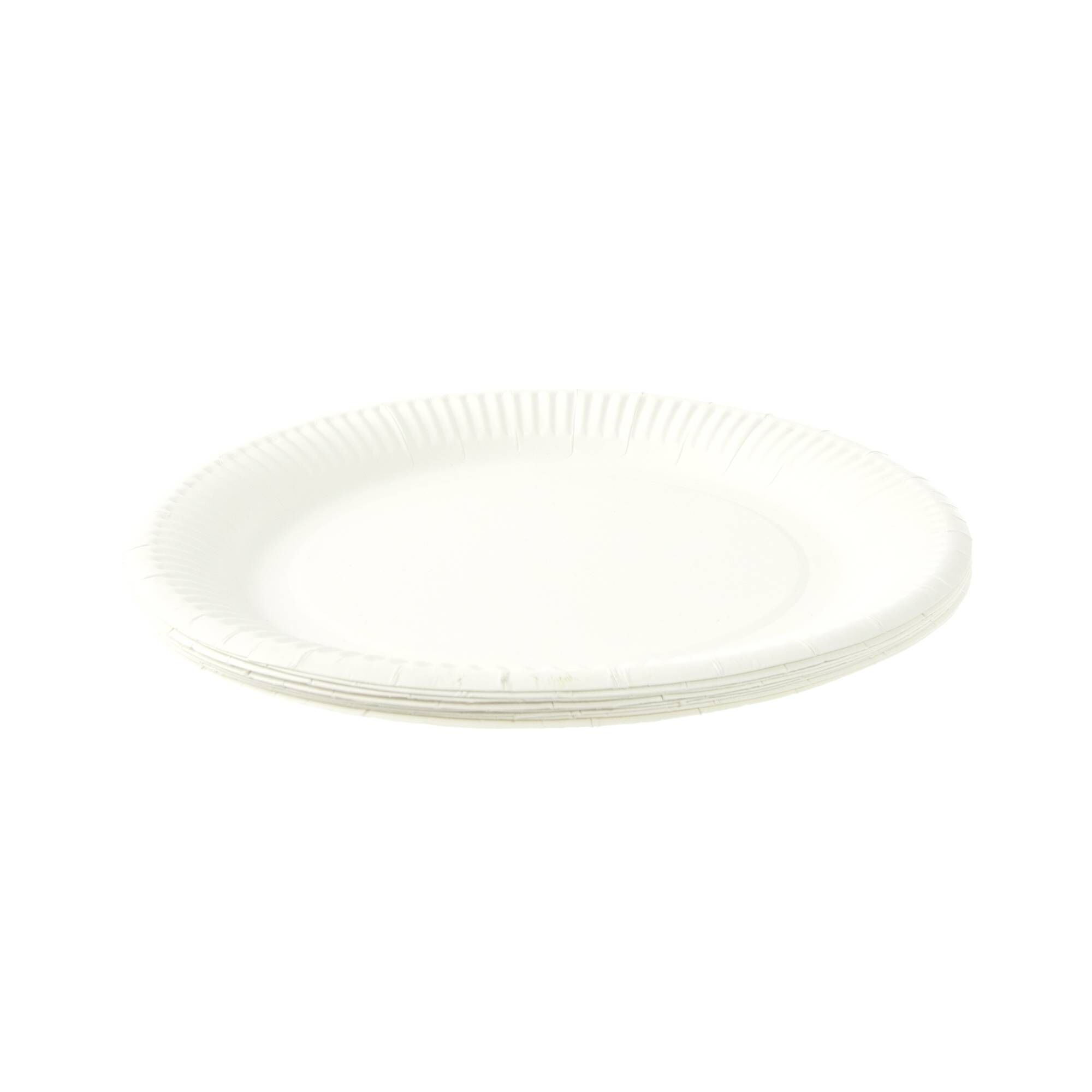 White Paper Plates 10 Pack | Hobbycraft
