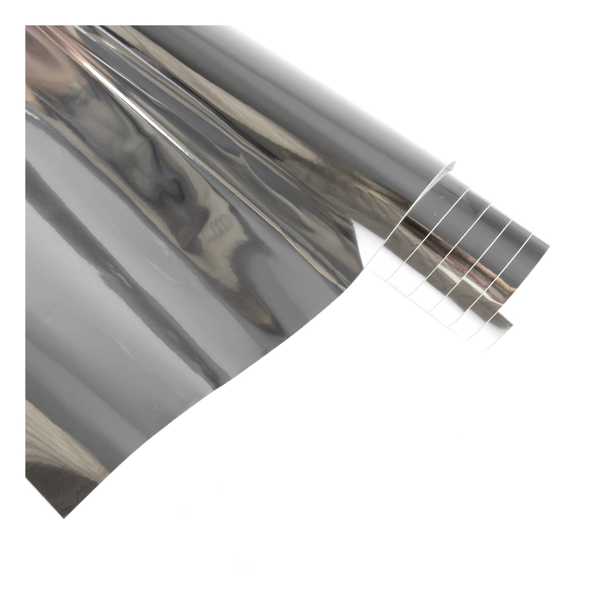 Metallic Silver Glossy Permanent Vinyl 12 x 48 Inches | Hobbycraft