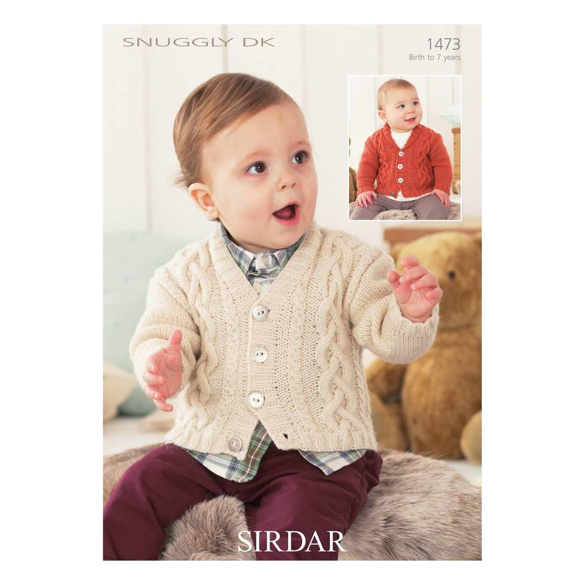 Sirdar Snuggly DK Cardigans Digital Pattern 1473 | Hobbycraft