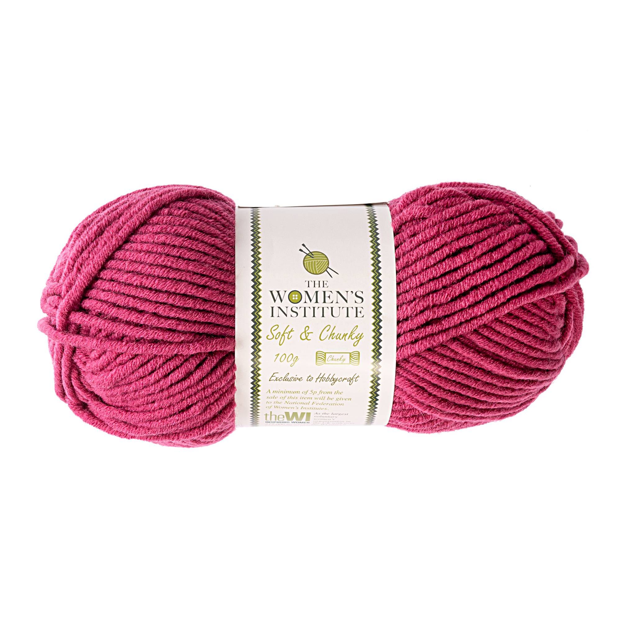 Women’s Institute Heather Soft and Chunky Yarn 100g | Hobbycraft