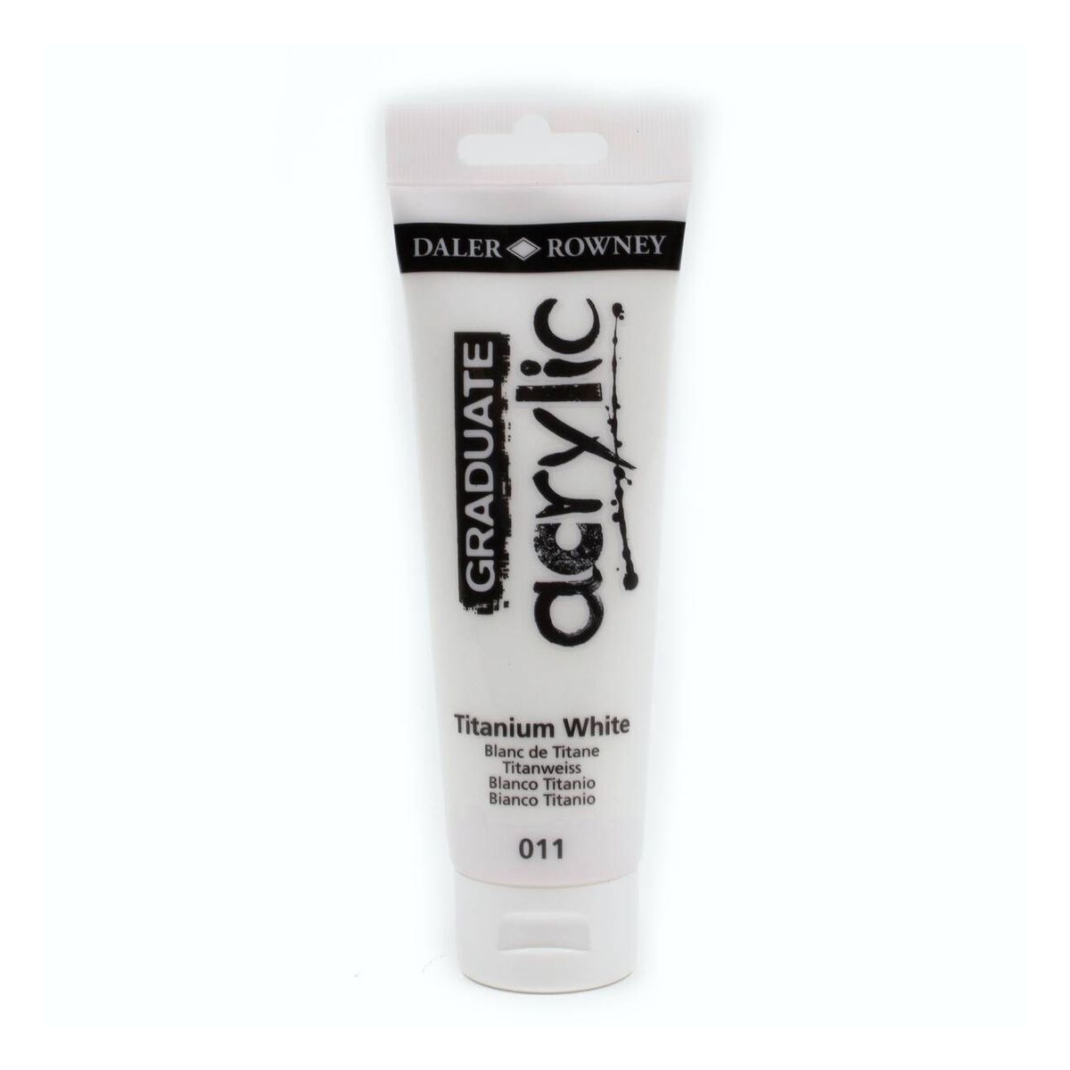 Daler-Rowney Graduate Titanium White Acrylic Paint 120ml | Hobbycraft