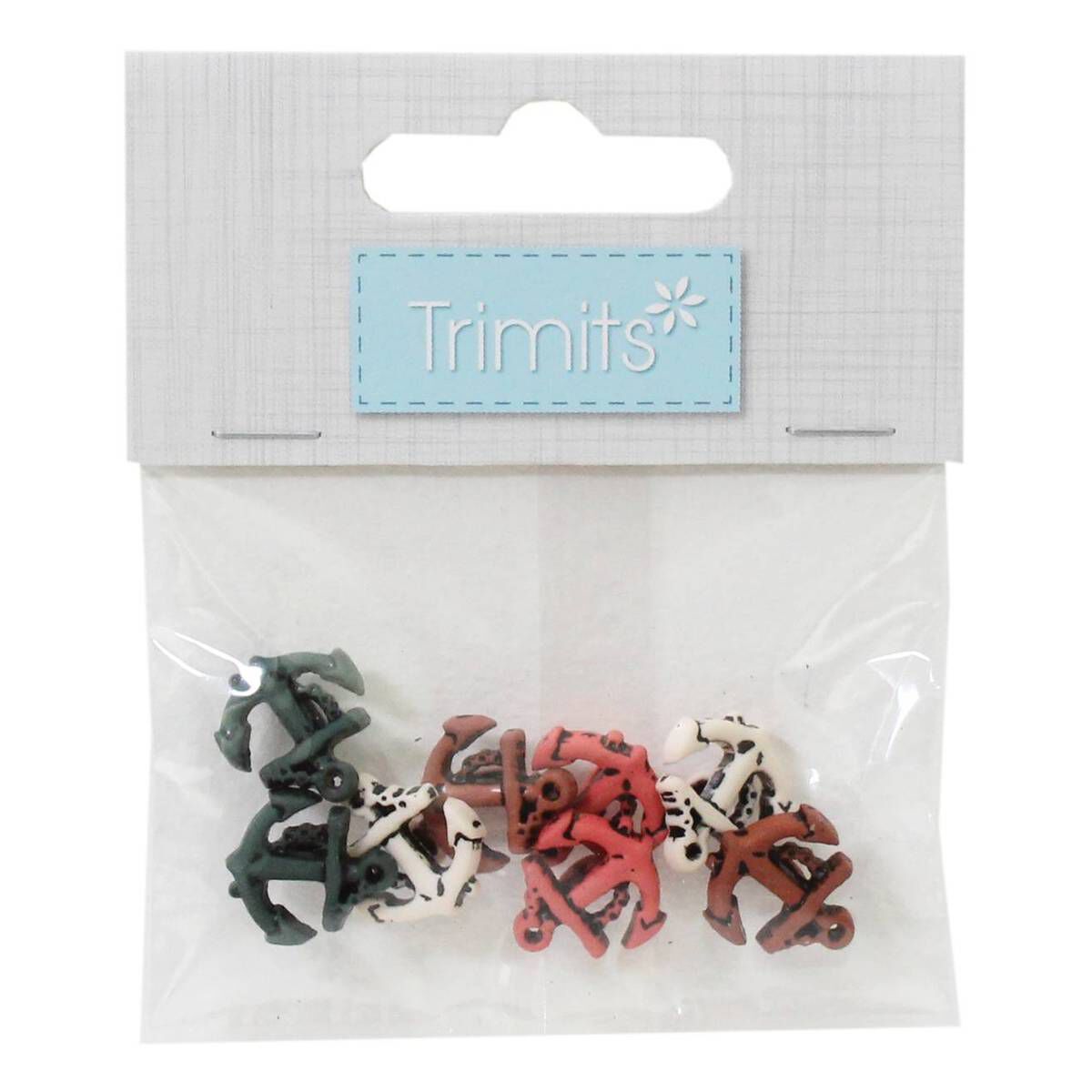 Trimits Anchor Craft Buttons 8 Pieces | Hobbycraft