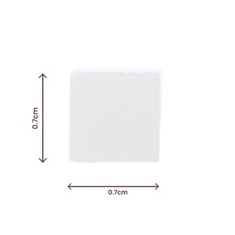 Adhesive Foam Pads 7mm x 7mm x 3mm 196 Pack | Hobbycraft