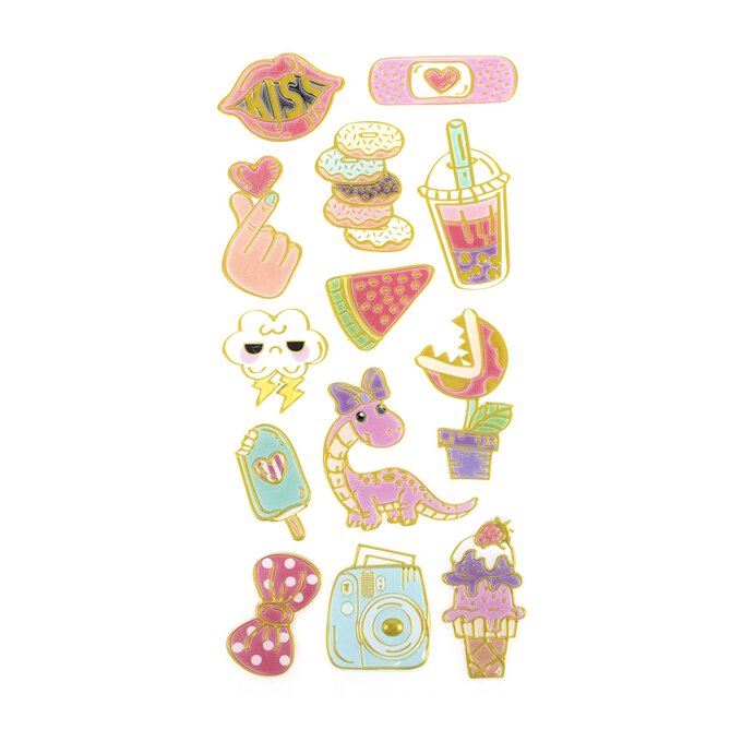 Summertime Gel Stickers | Hobbycraft