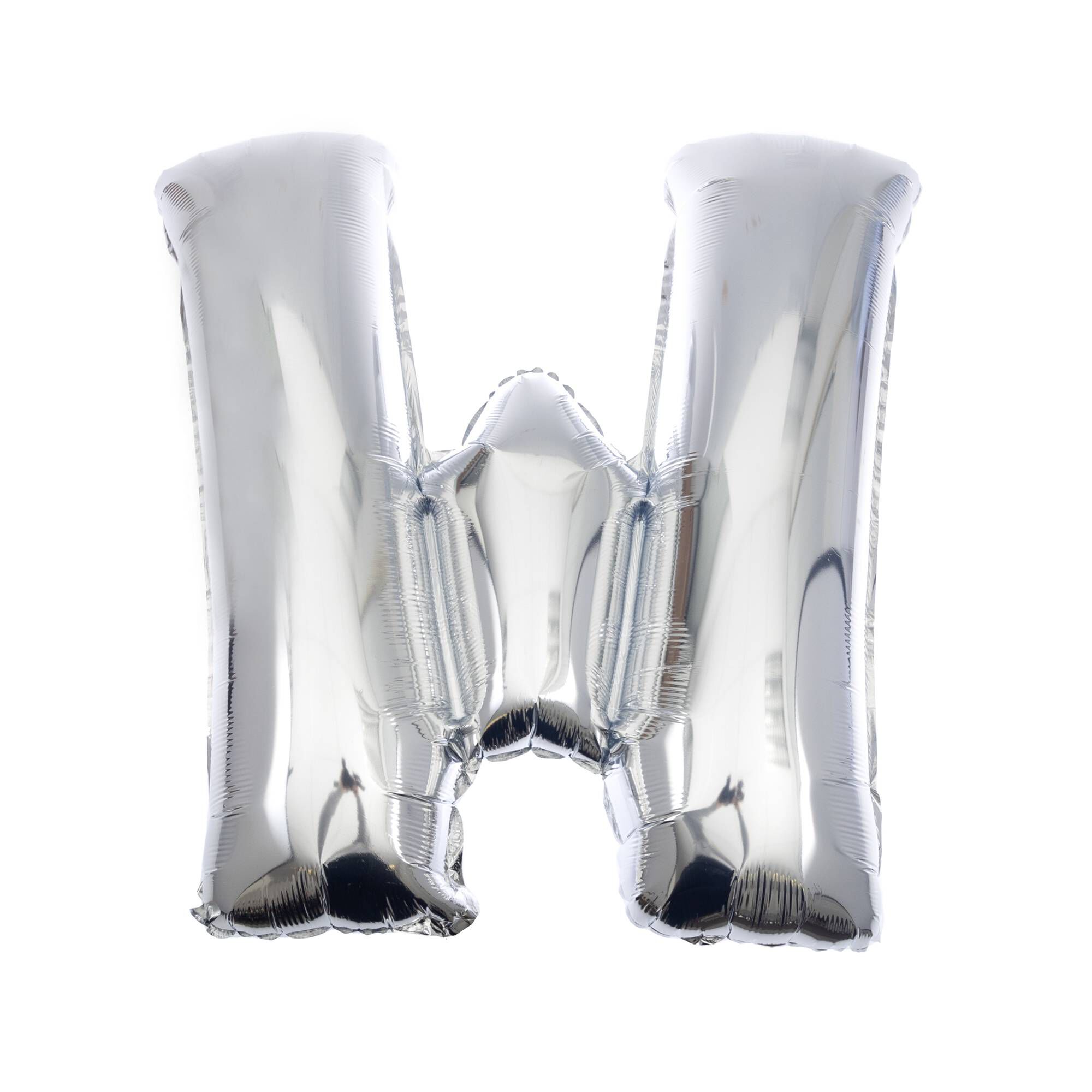 Extra Large Silver Foil Letter W Balloon | Hobbycraft