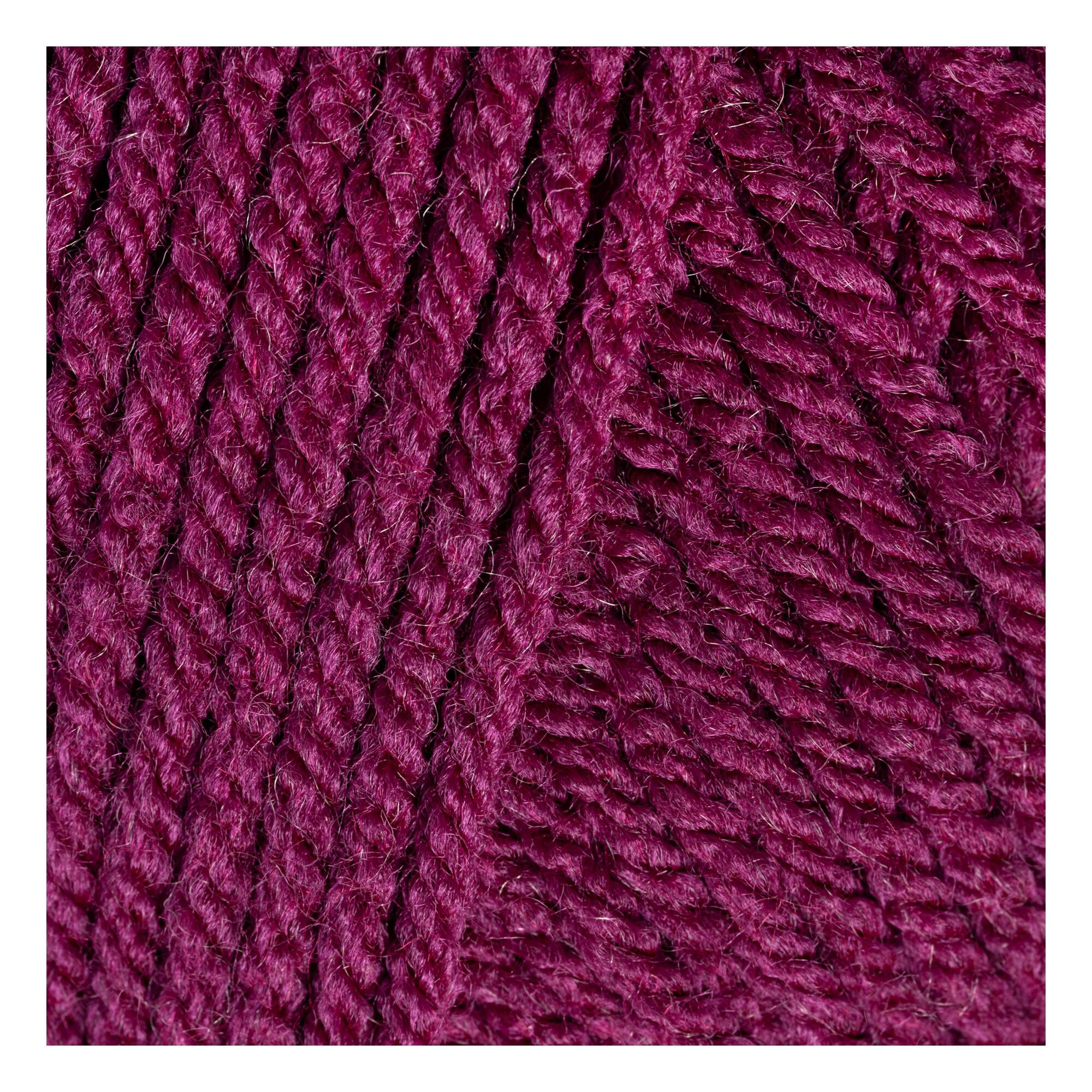 Knitcraft Magenta Everyday Chunky Yarn 100g | Hobbycraft