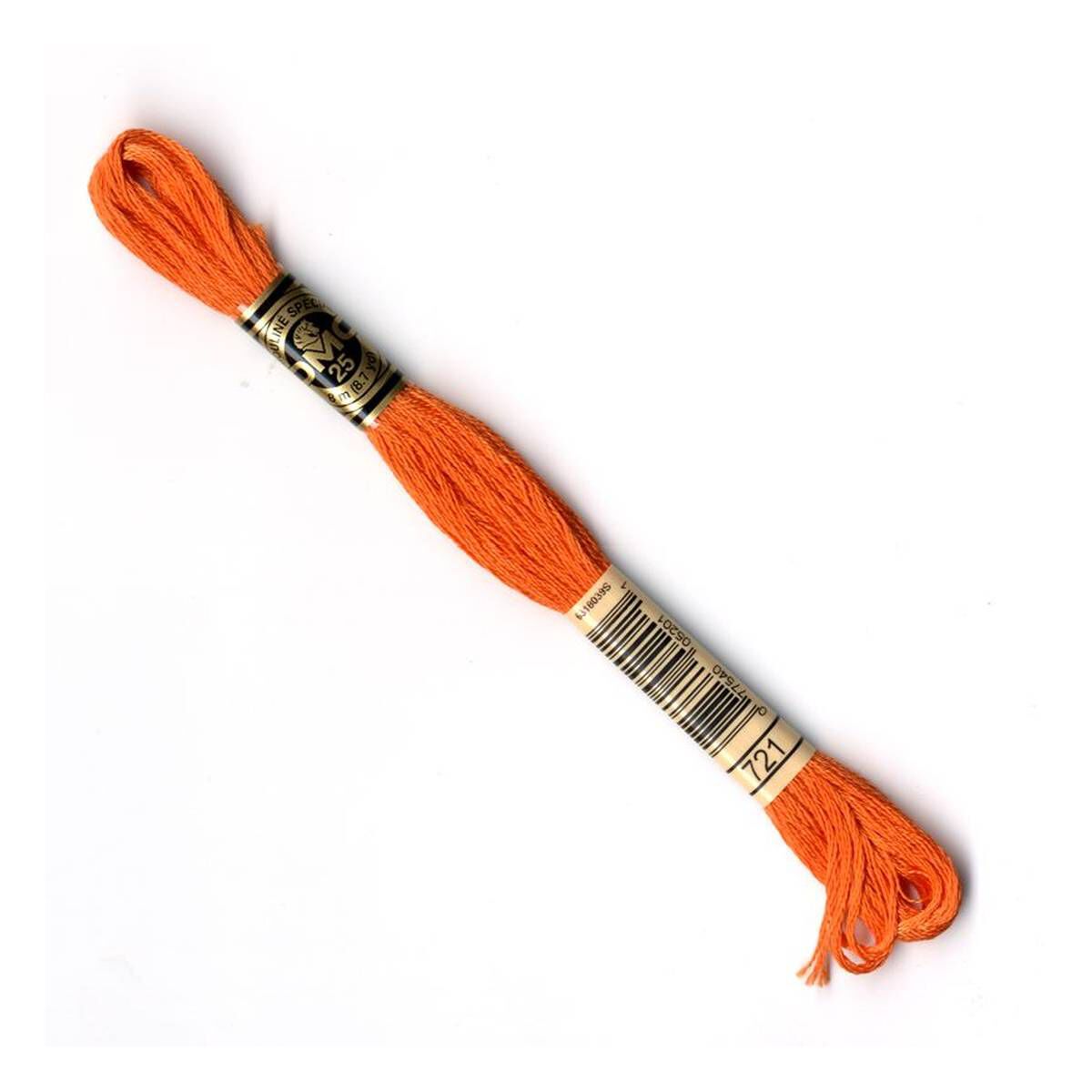 DMC Orange Mouline Special 25 Cotton Thread 8m (721) | Hobbycraft