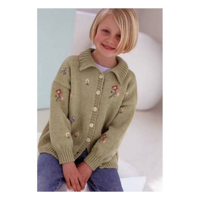 FREE PATTERN Rowan Flower Cardigan | Hobbycraft