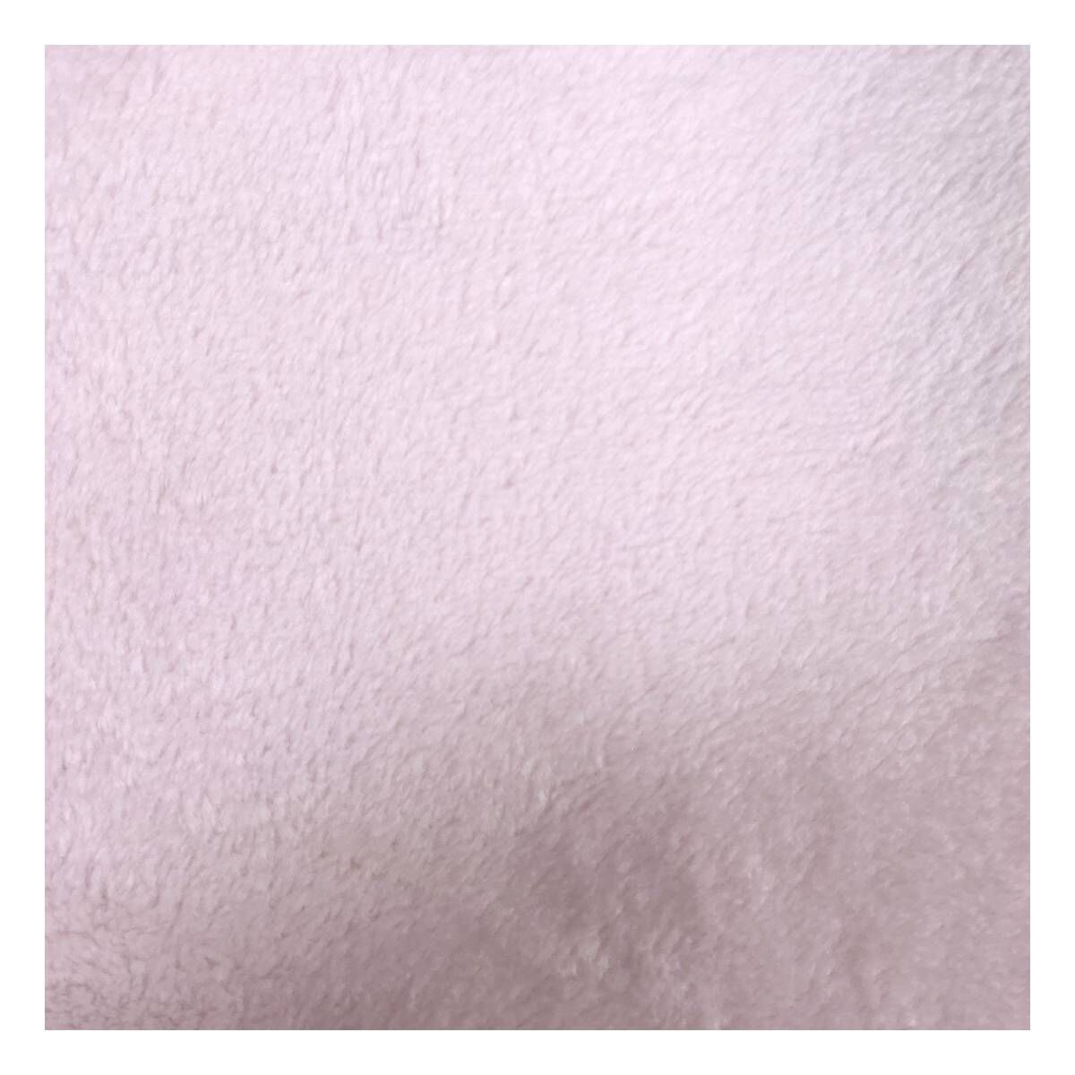 Pink Cuddle Fleece Fabric by the Metre | Hobbycraft