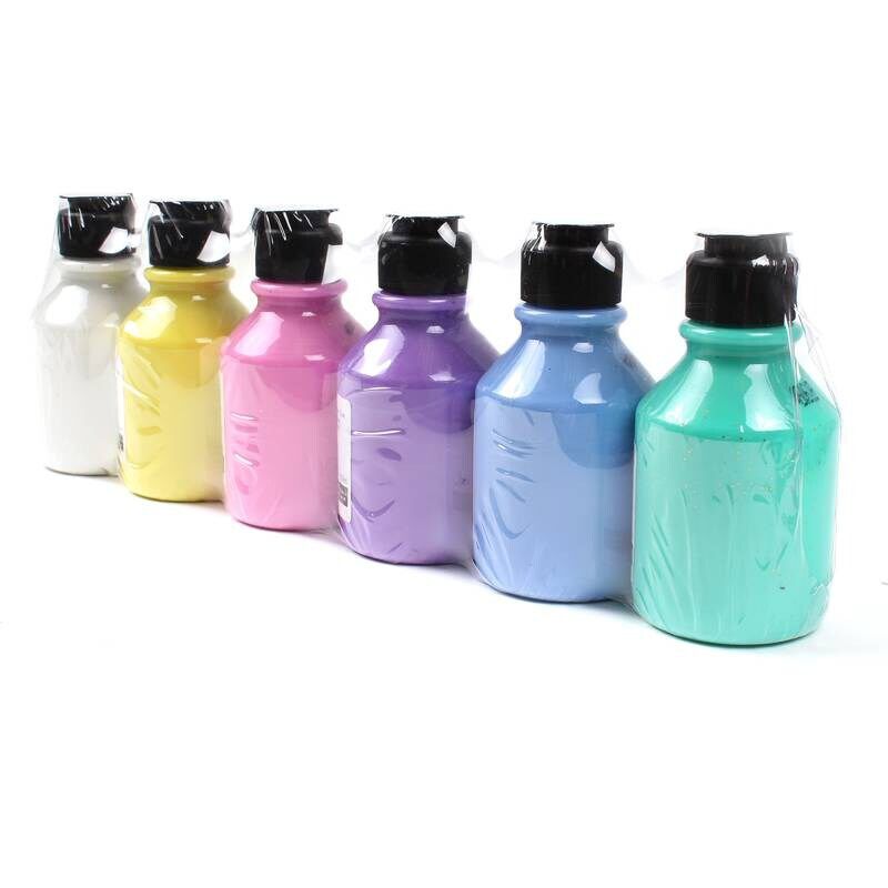 Ready Mix Paint Pastel 150ml 6 Pack | Hobbycraft