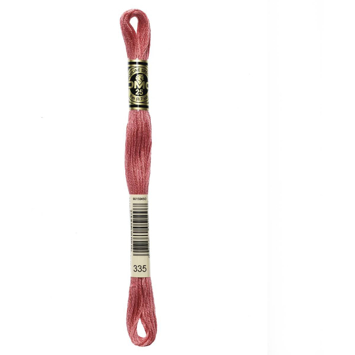 DMC Pink Mouline Special 25 Cotton Thread 8m (335) | Hobbycraft