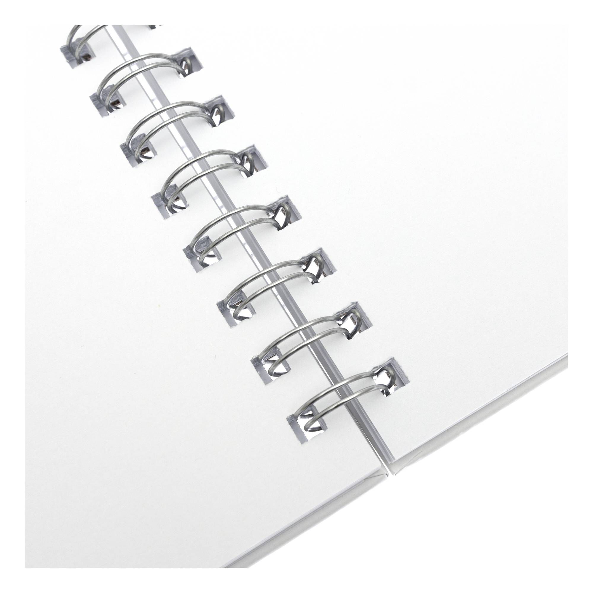 Spiral Bound White Scrapbook 8 x 8 Inches | Hobbycraft