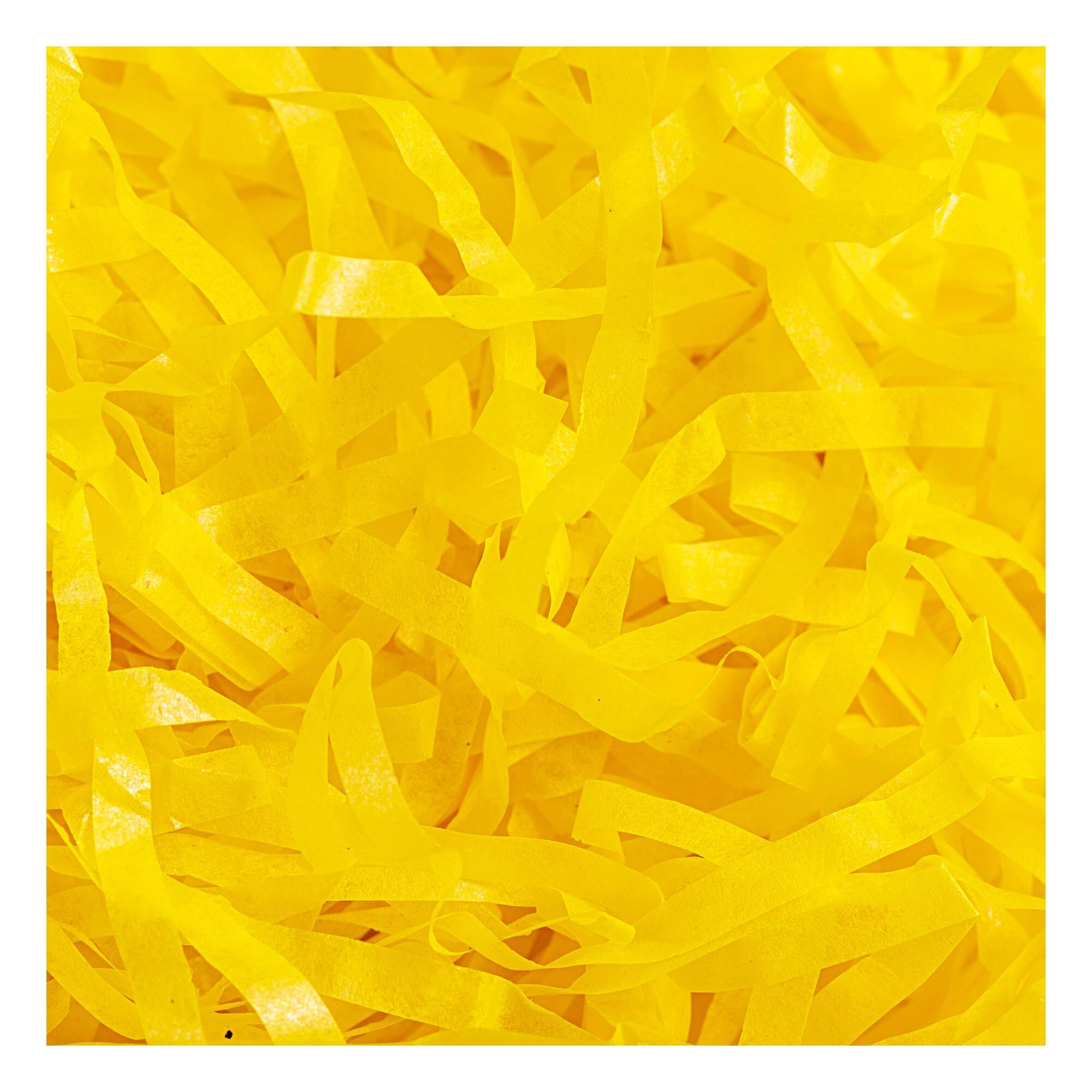 Yellow Shredded Tissue Paper 25g | Hobbycraft