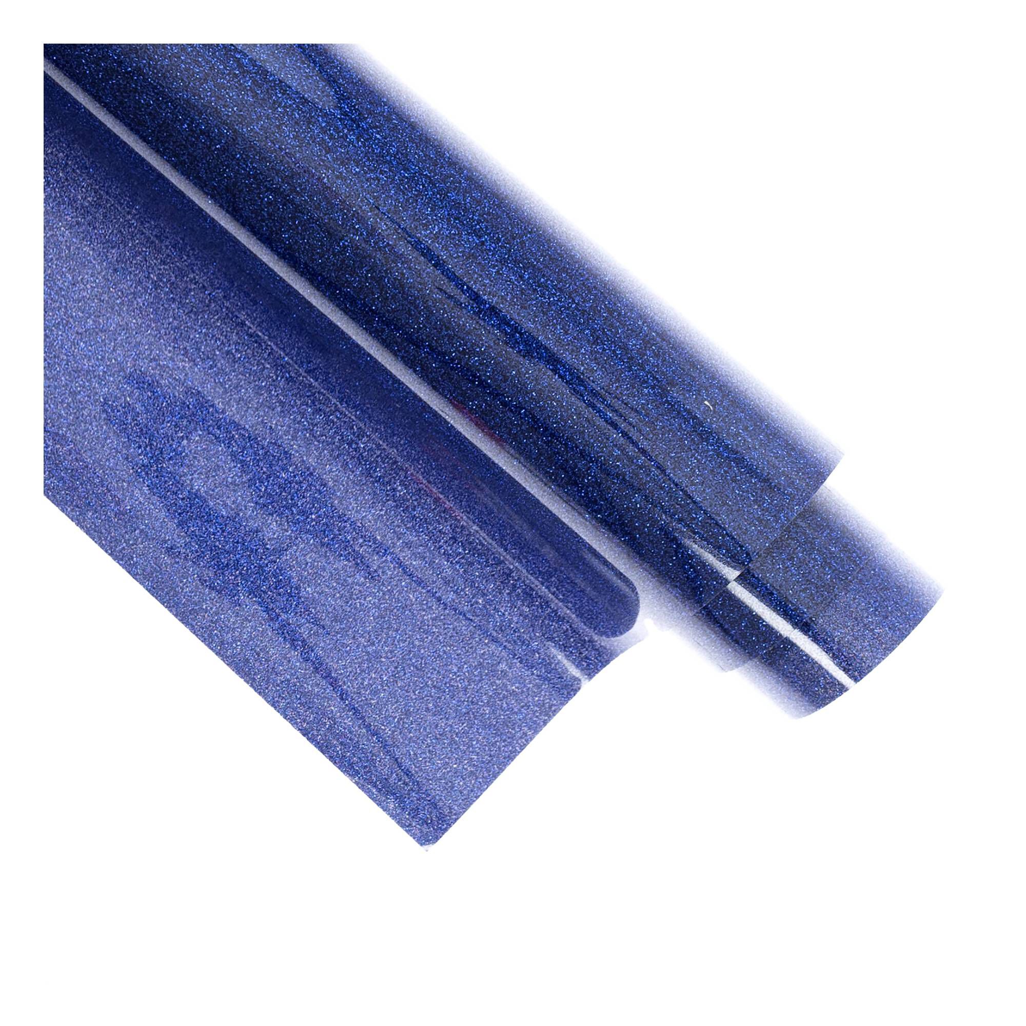 Siser Royal Blue Glitter Heat Transfer Vinyl 30cm x 50cm | Hobbycraft