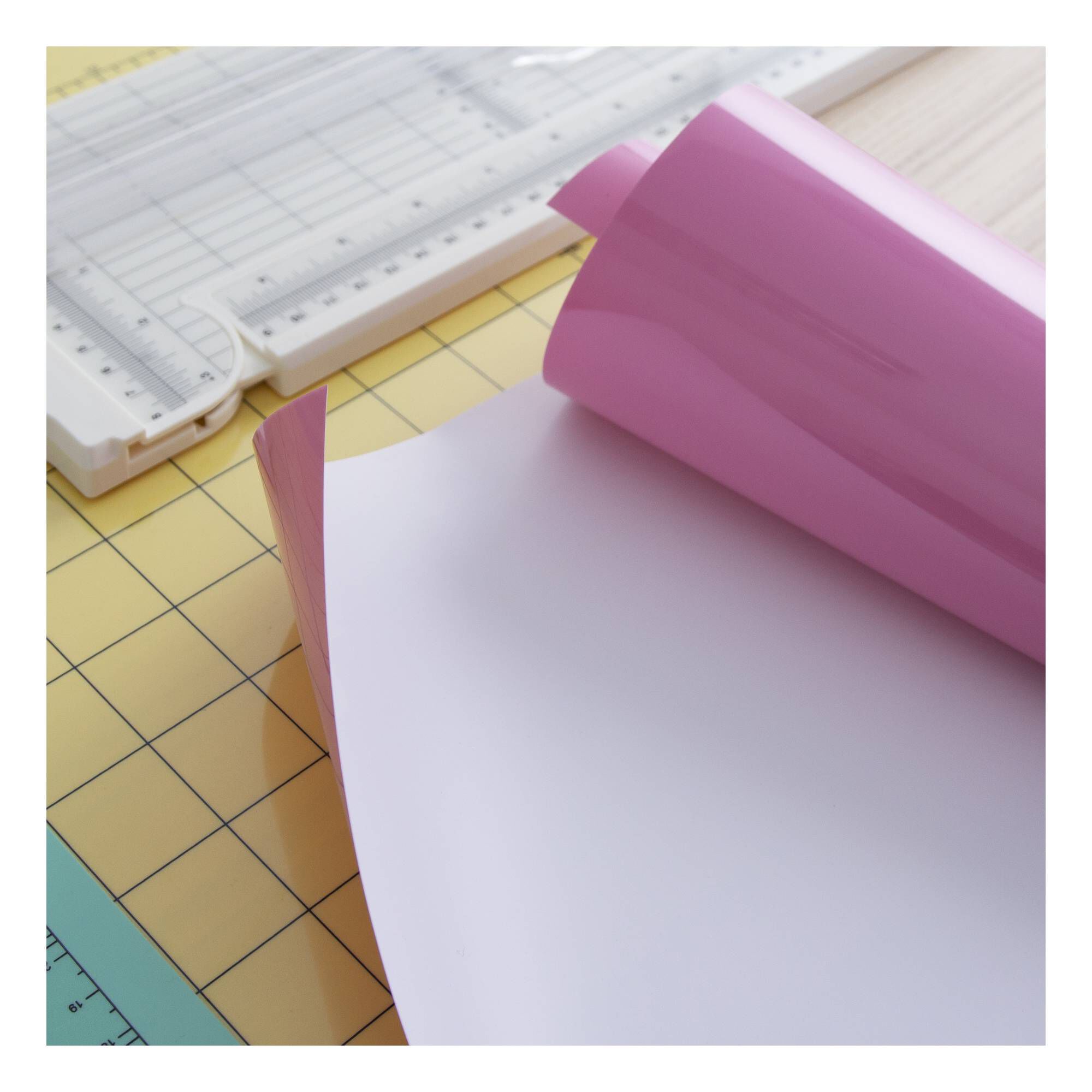 Pink PU Iron-On Vinyl 12 x 24 Inches | Hobbycraft