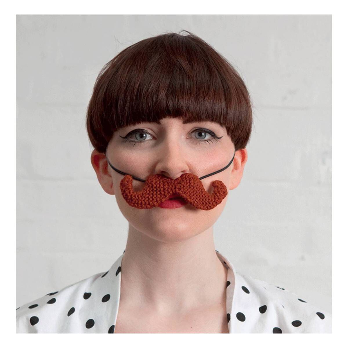 FREE PATTERN Knit a Handlebar Moustache Pattern | Hobbycraft