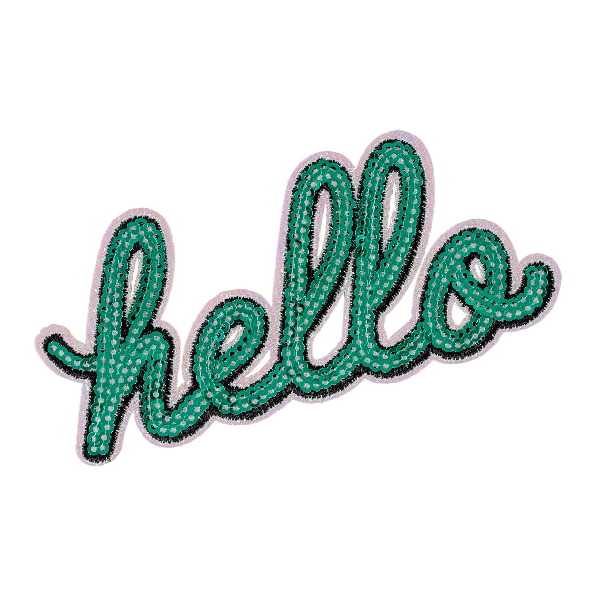 Hello Iron-On Patch | Hobbycraft