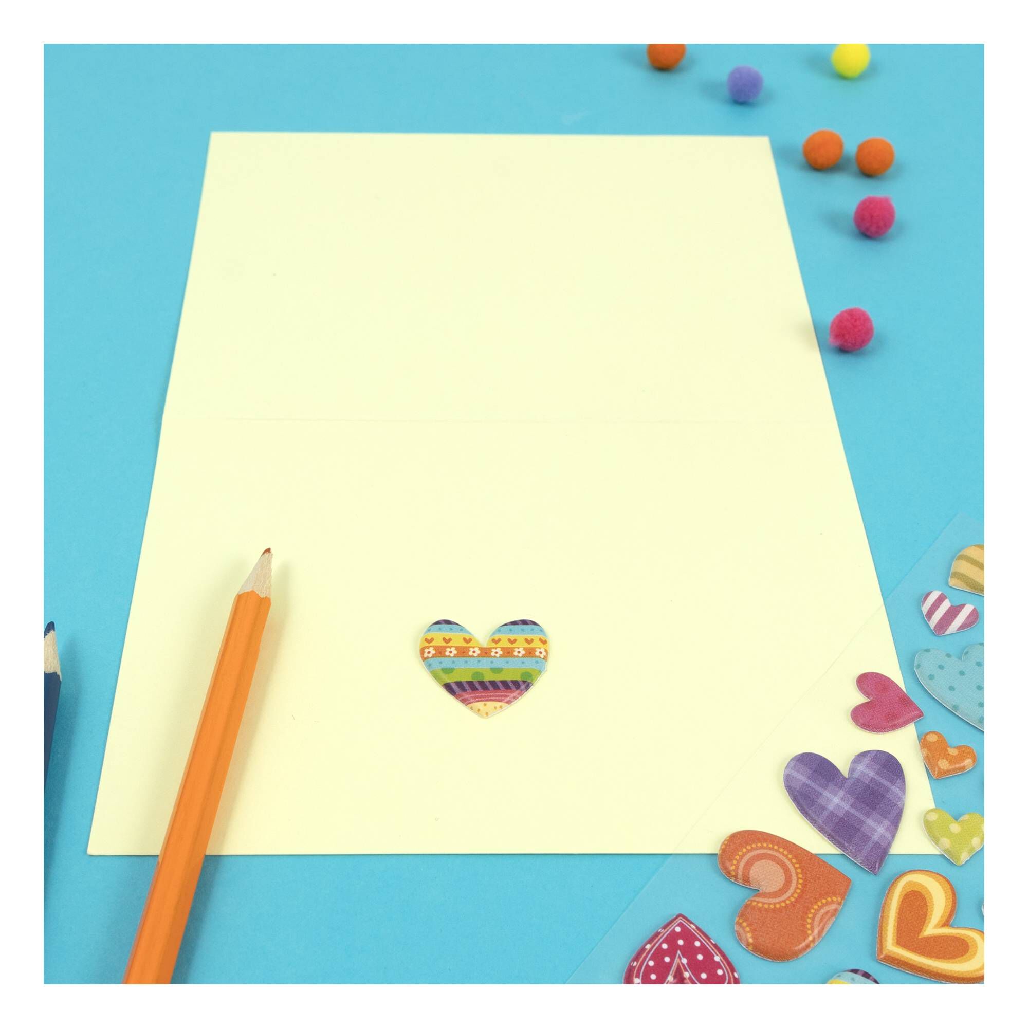 Heart Puffy Stickers | Hobbycraft
