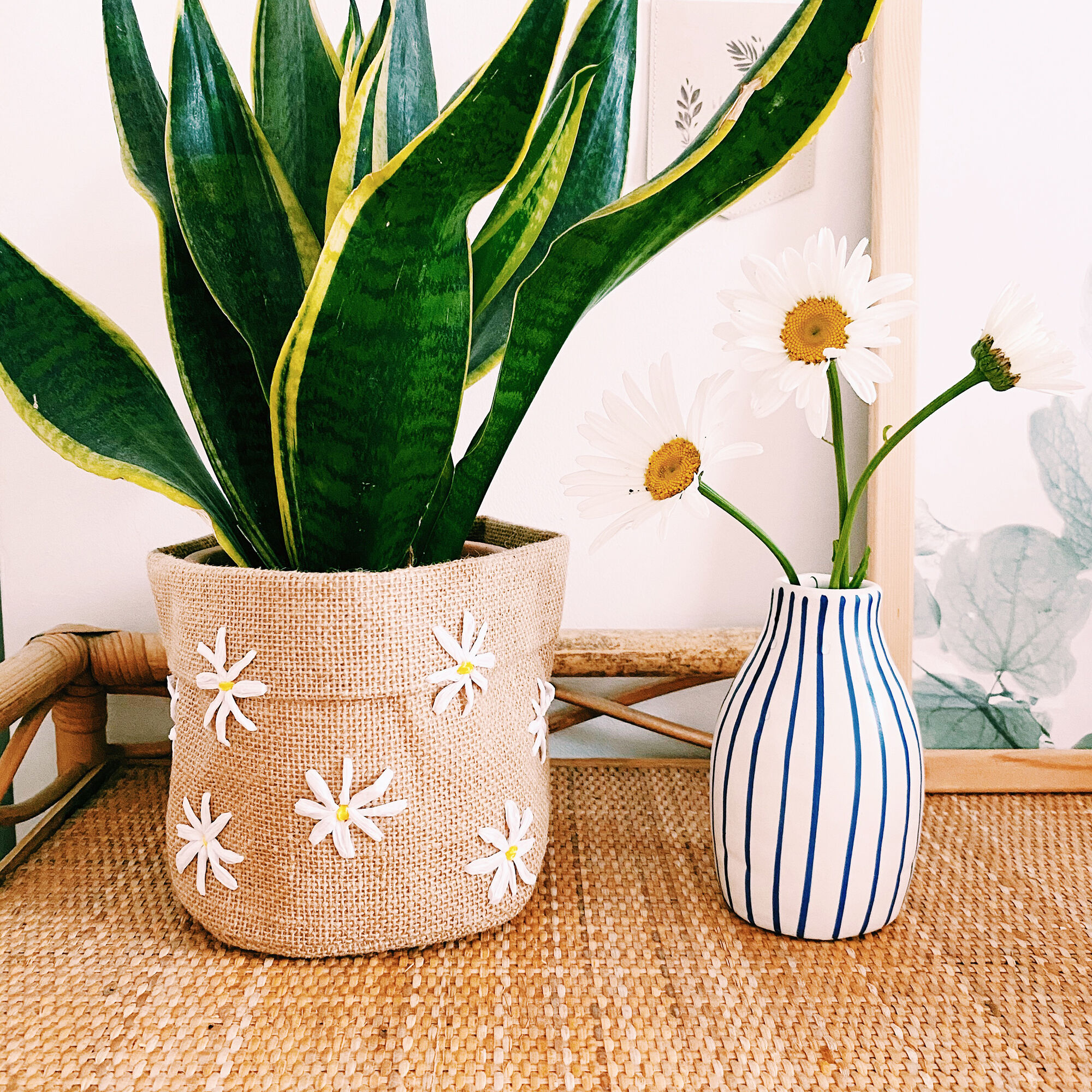 How to Upcycle Fabric Storage Baskets | Hobbycraft