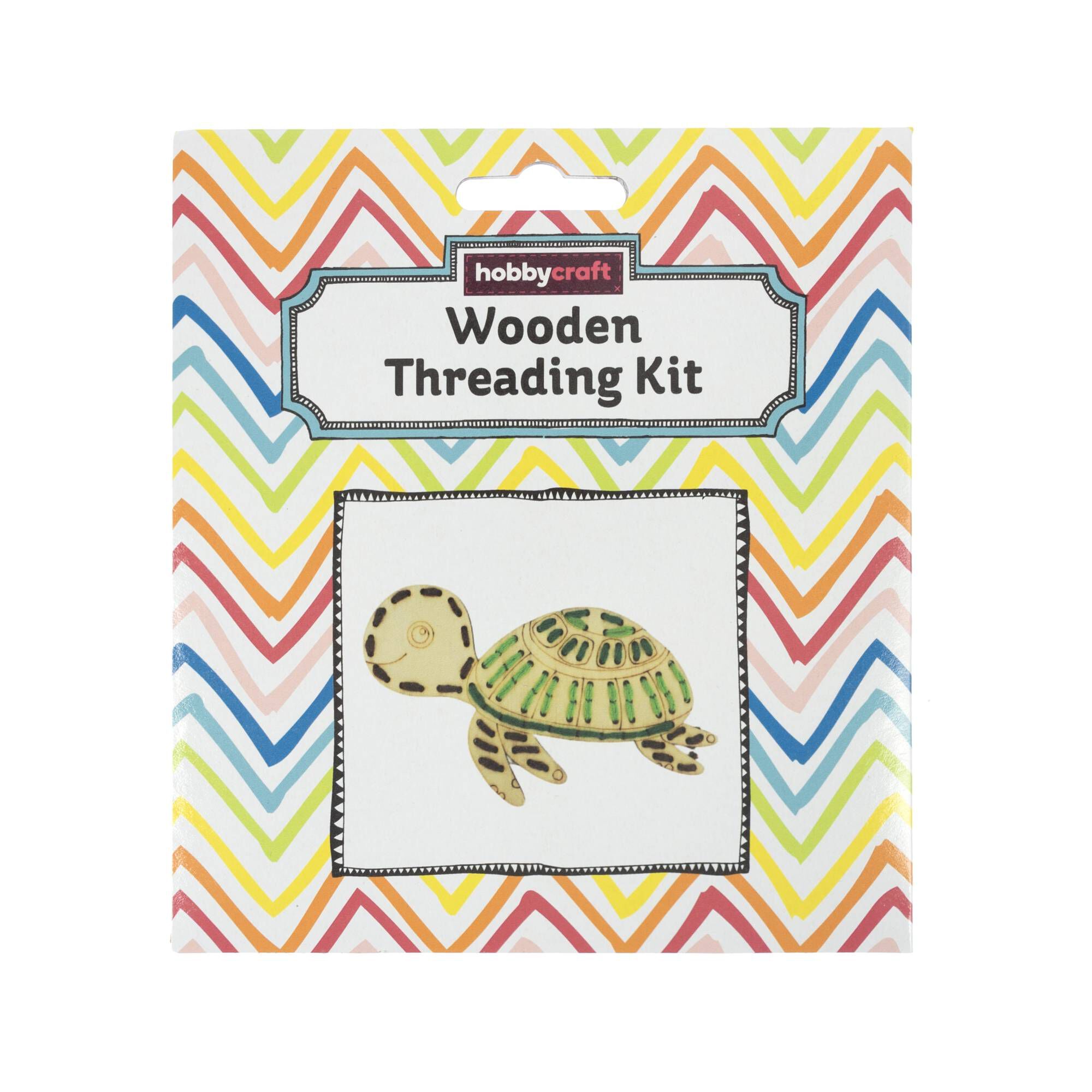 Turtle Wooden Threading Kit | Hobbycraft